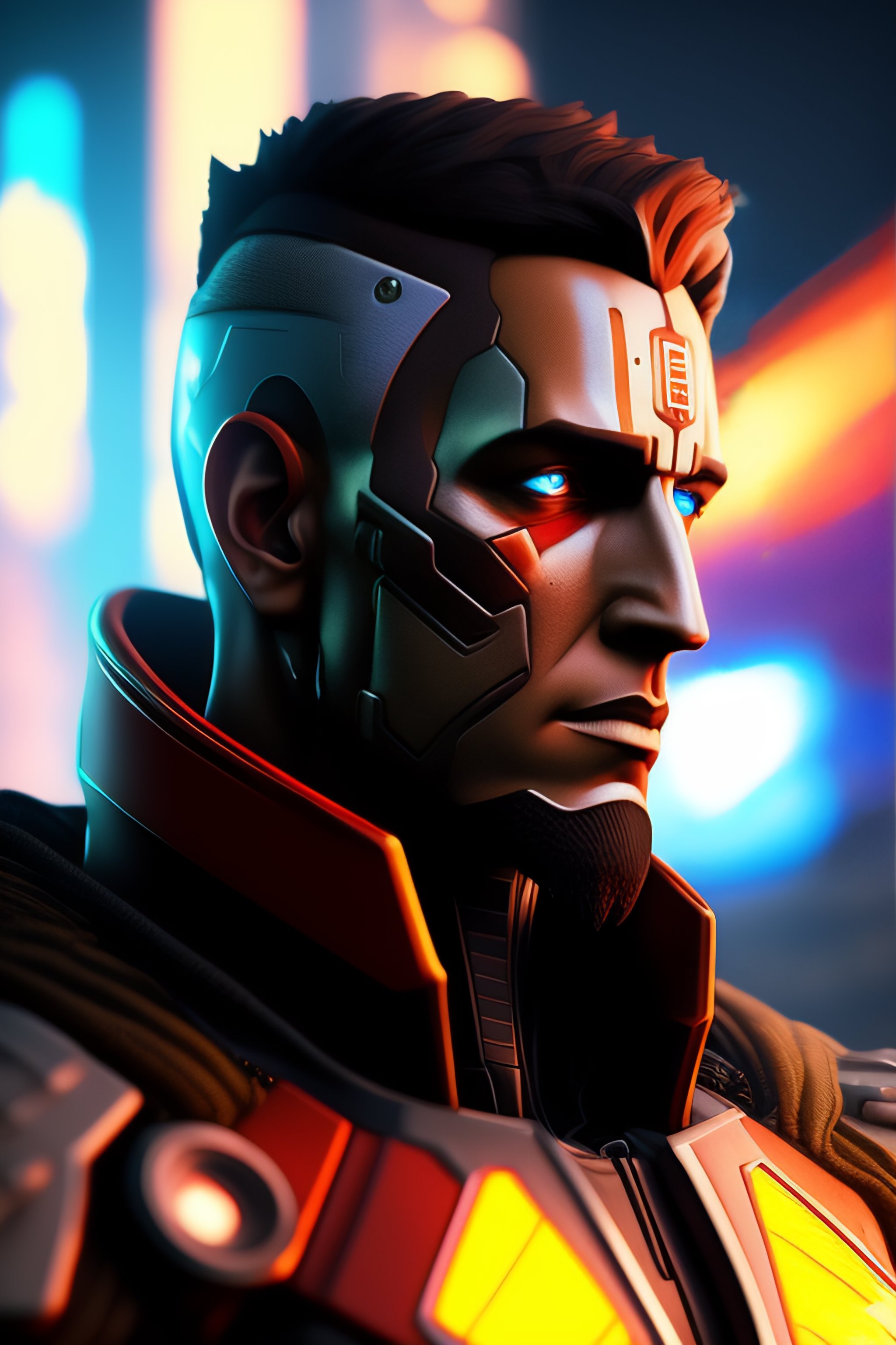 Lexica - A cel shaded of james cameron cyborg as borderlands ...