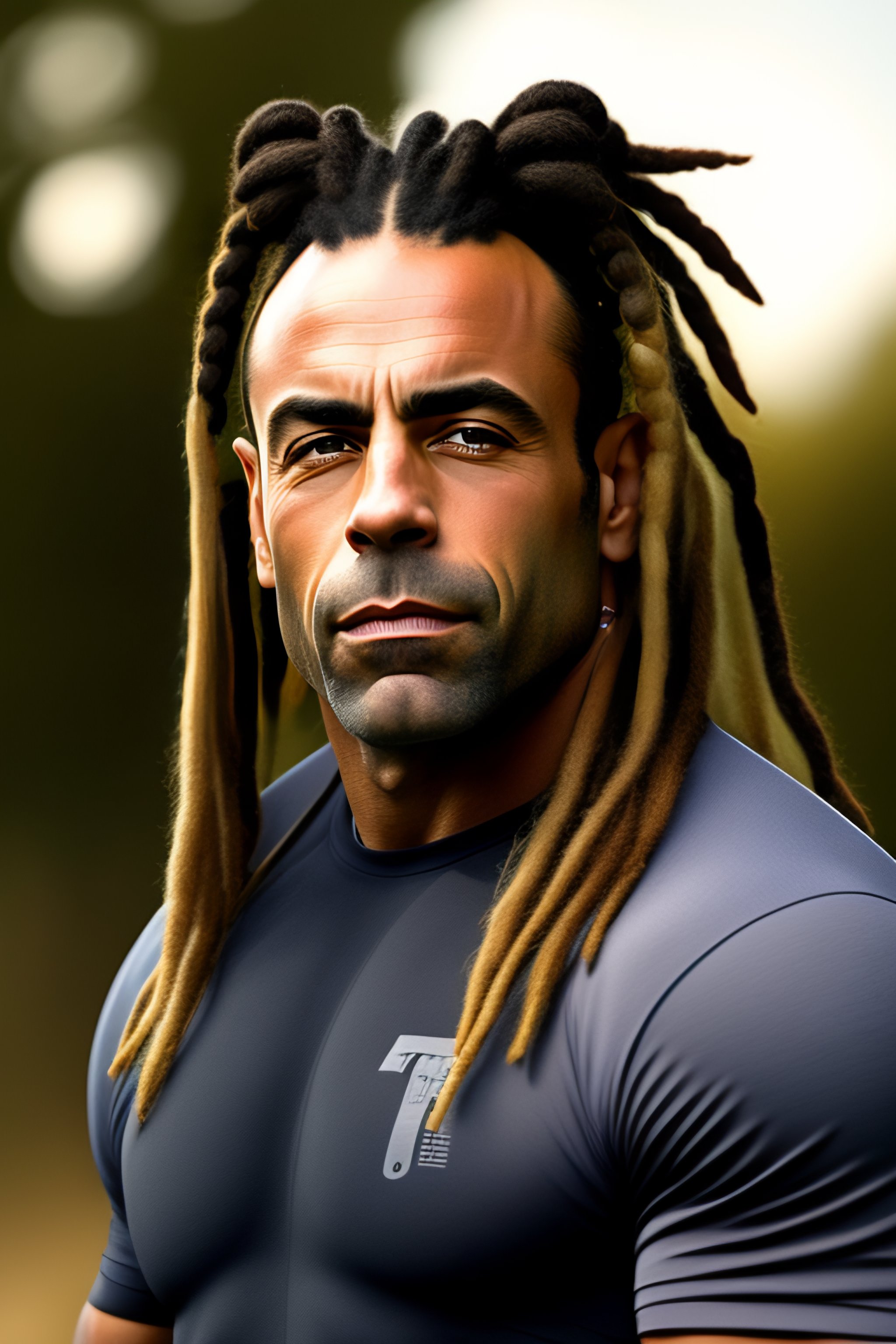 Lexica - Joe Rogan with dreadlocks