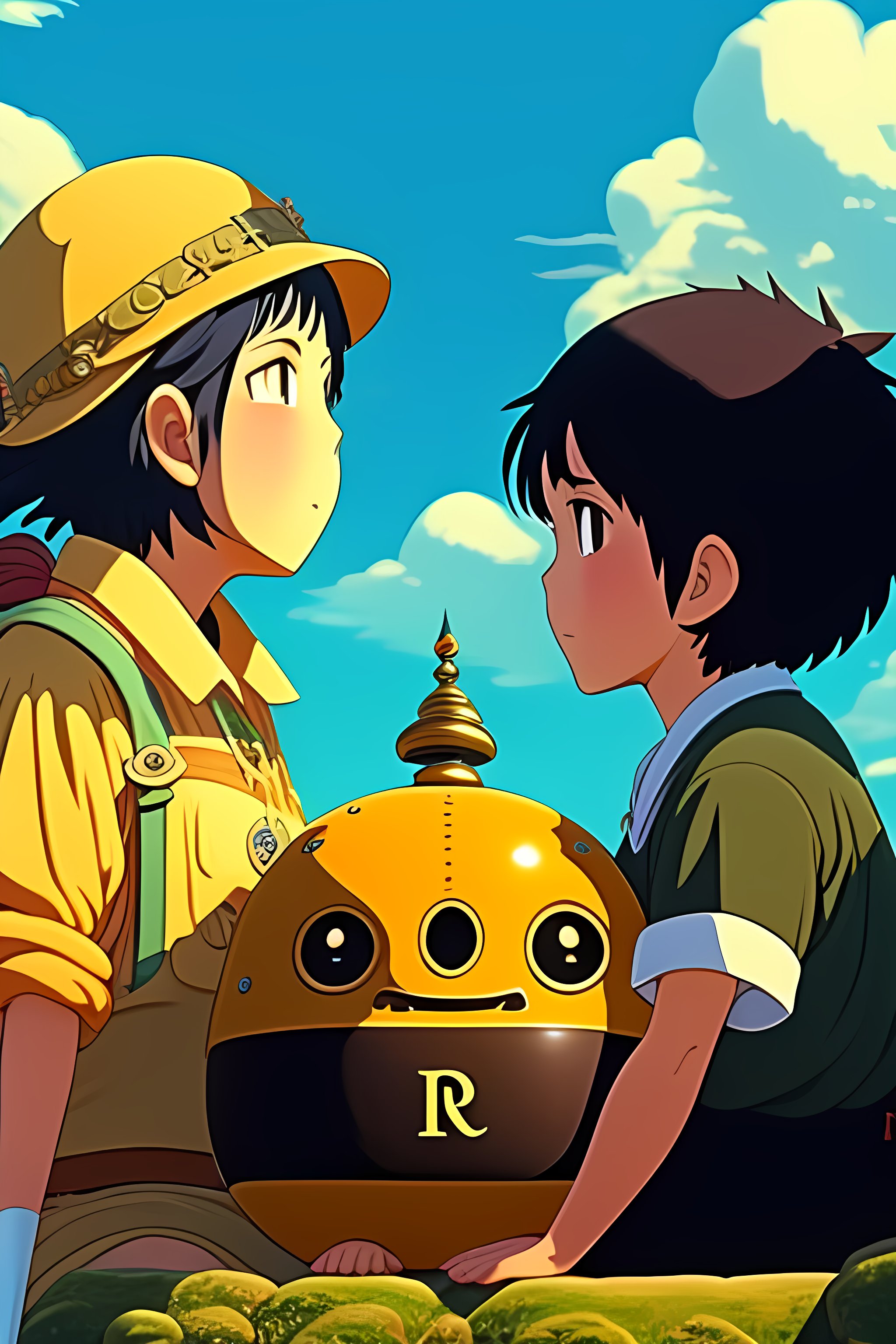 Lexica - Studio ghibli; letter R