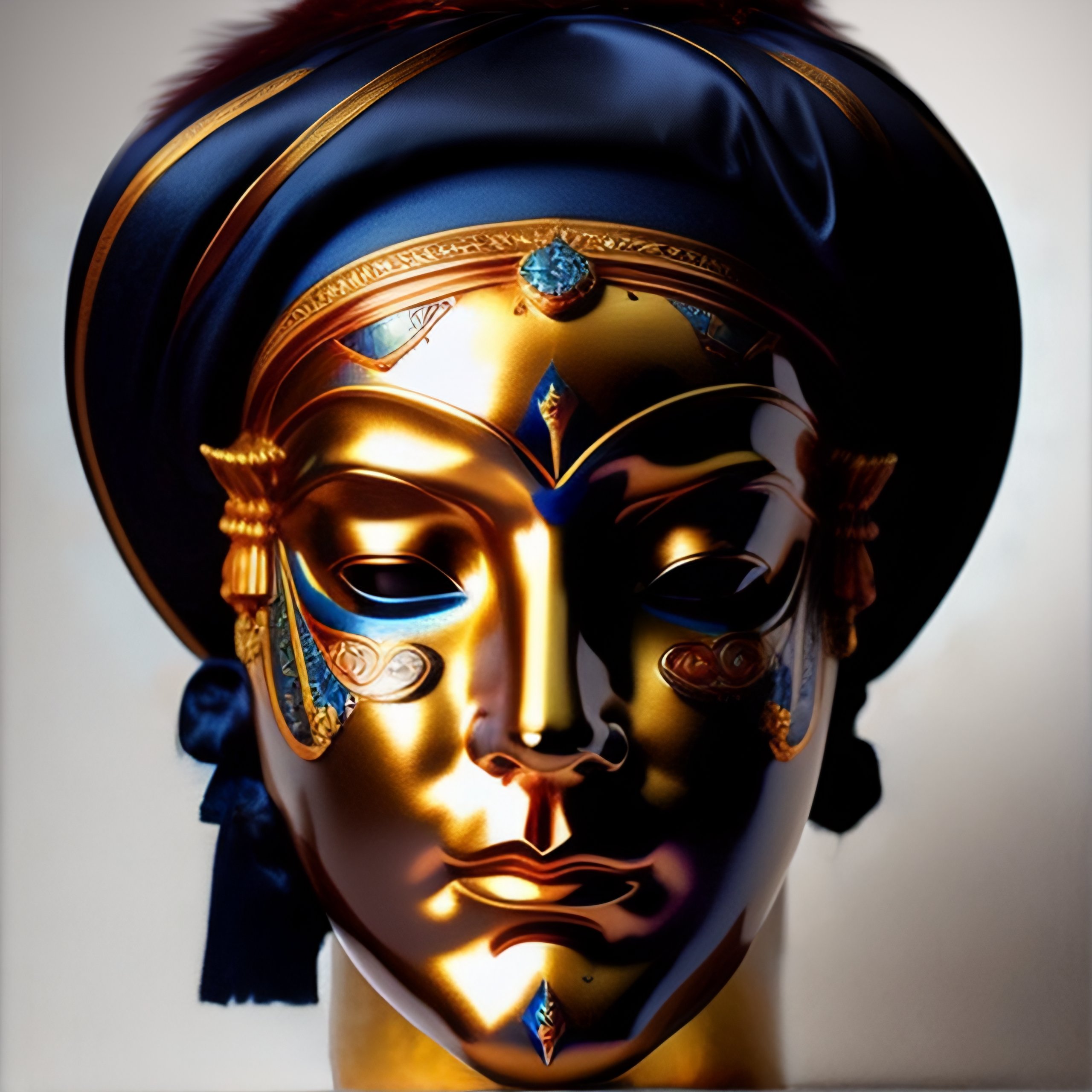 Lexica - A beautiful crying mask from venice carnival, medieval italian ...