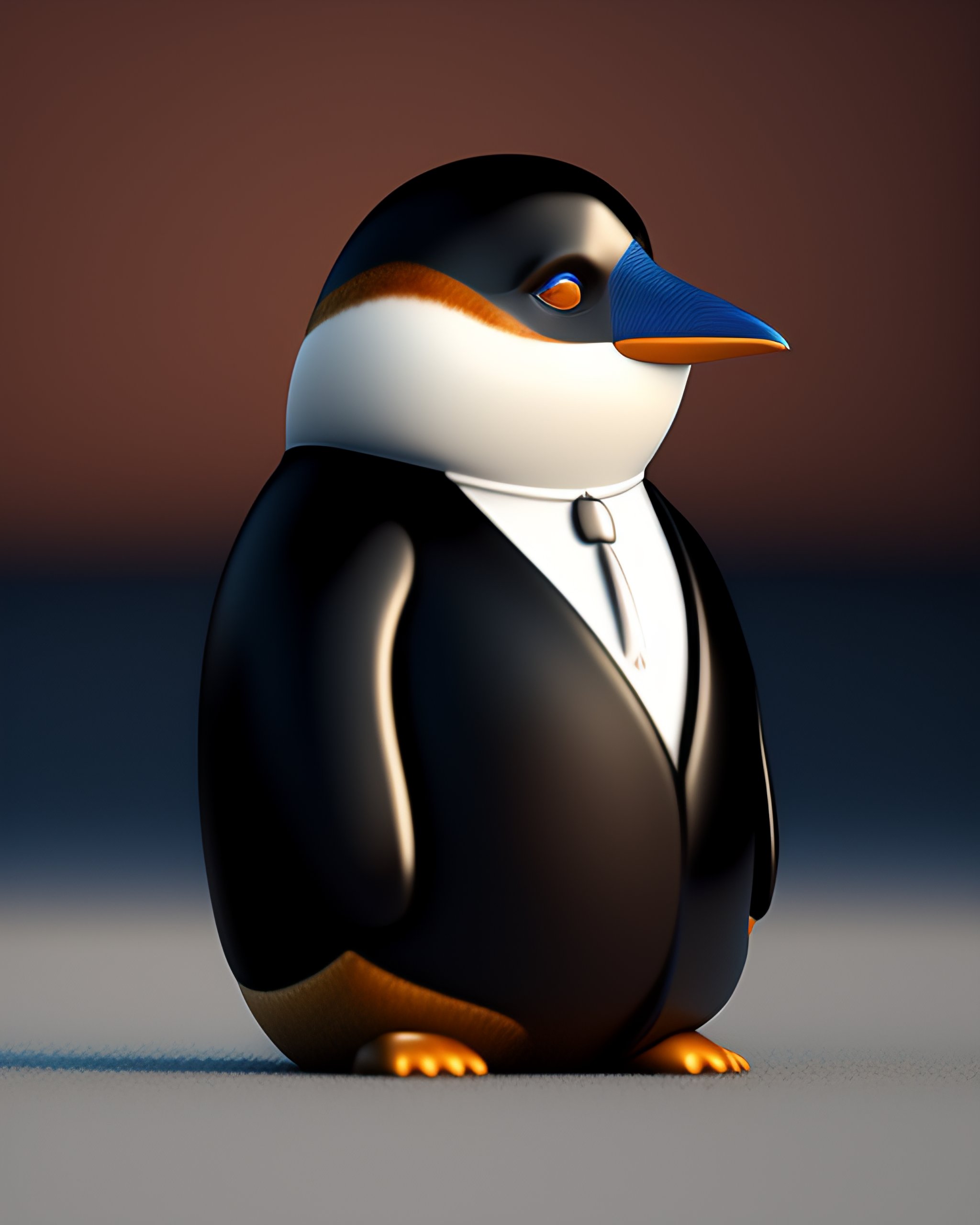 Lexica - Jerry Nadler dressed as a Penguin, wearing a monocle, 3d ...