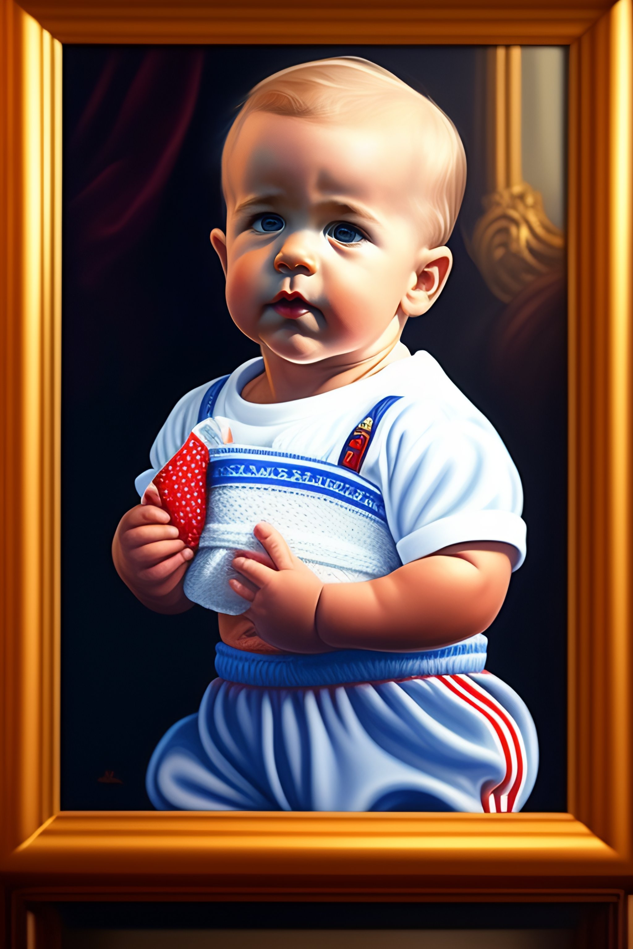 Lexica - High resolution painting of Joe Biden with an Evil lost ...