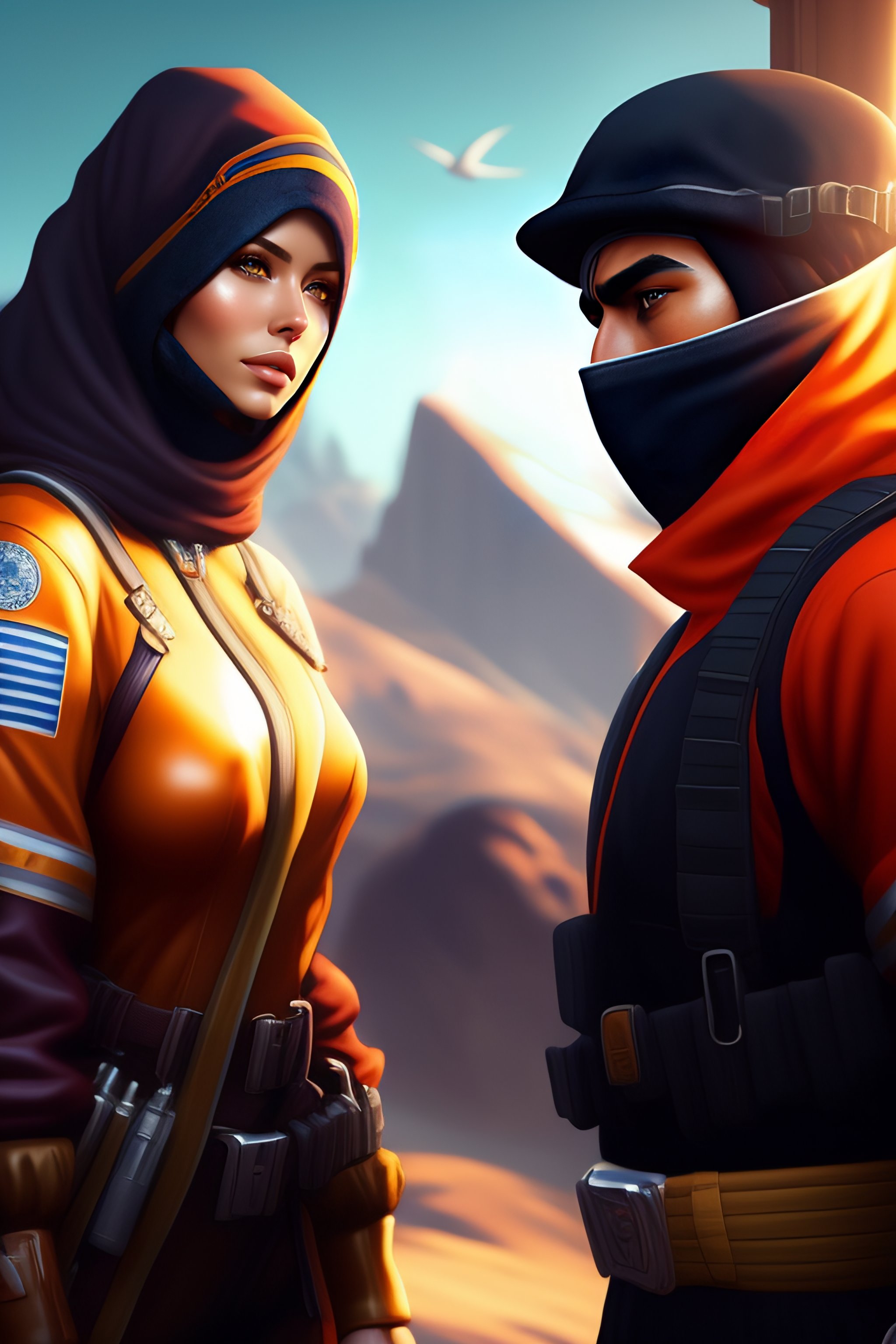 Lexica - An oil painting 4 man with balaclavas with hostages, cartoon ...