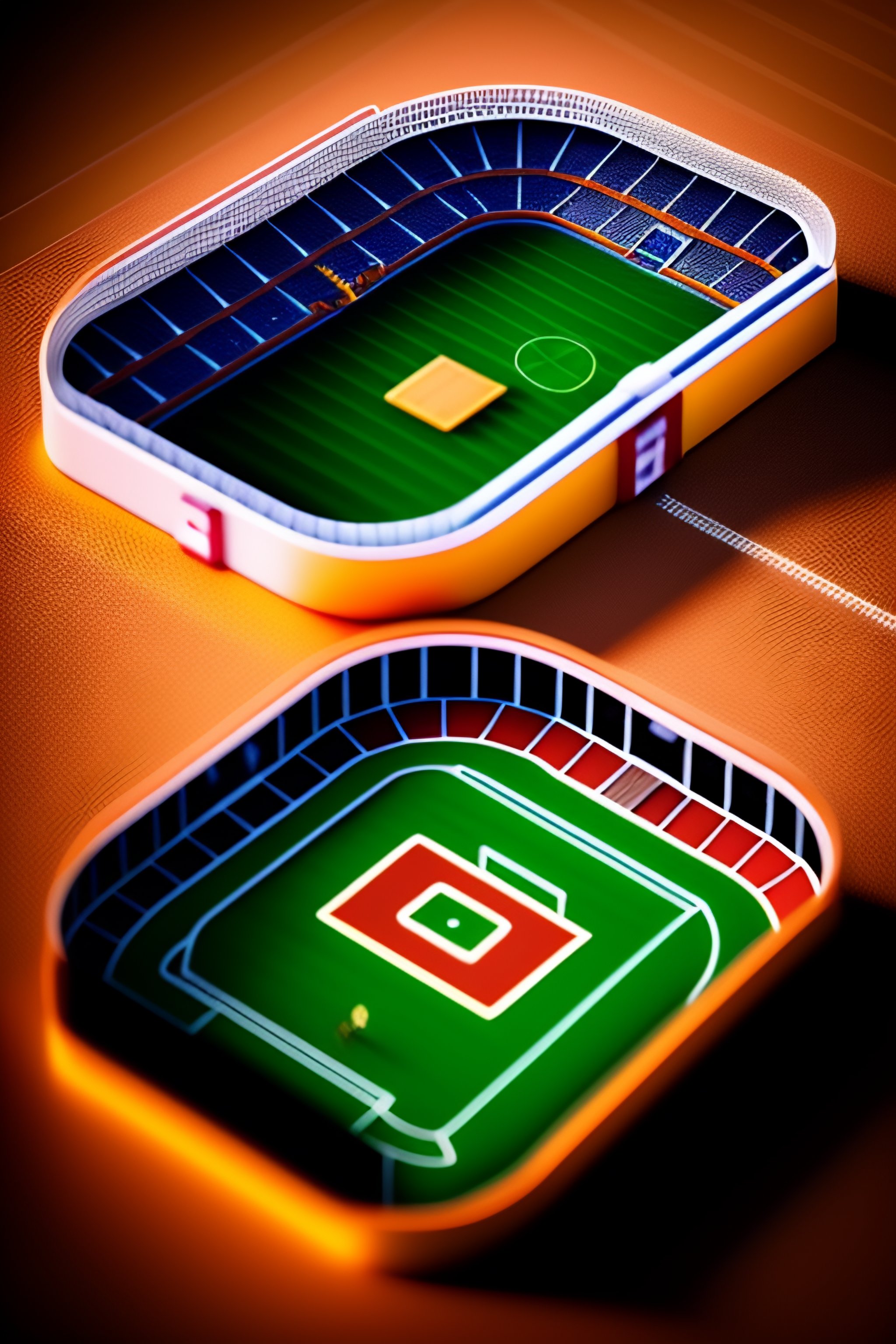 Lexica - Europe football stadion, pixel art