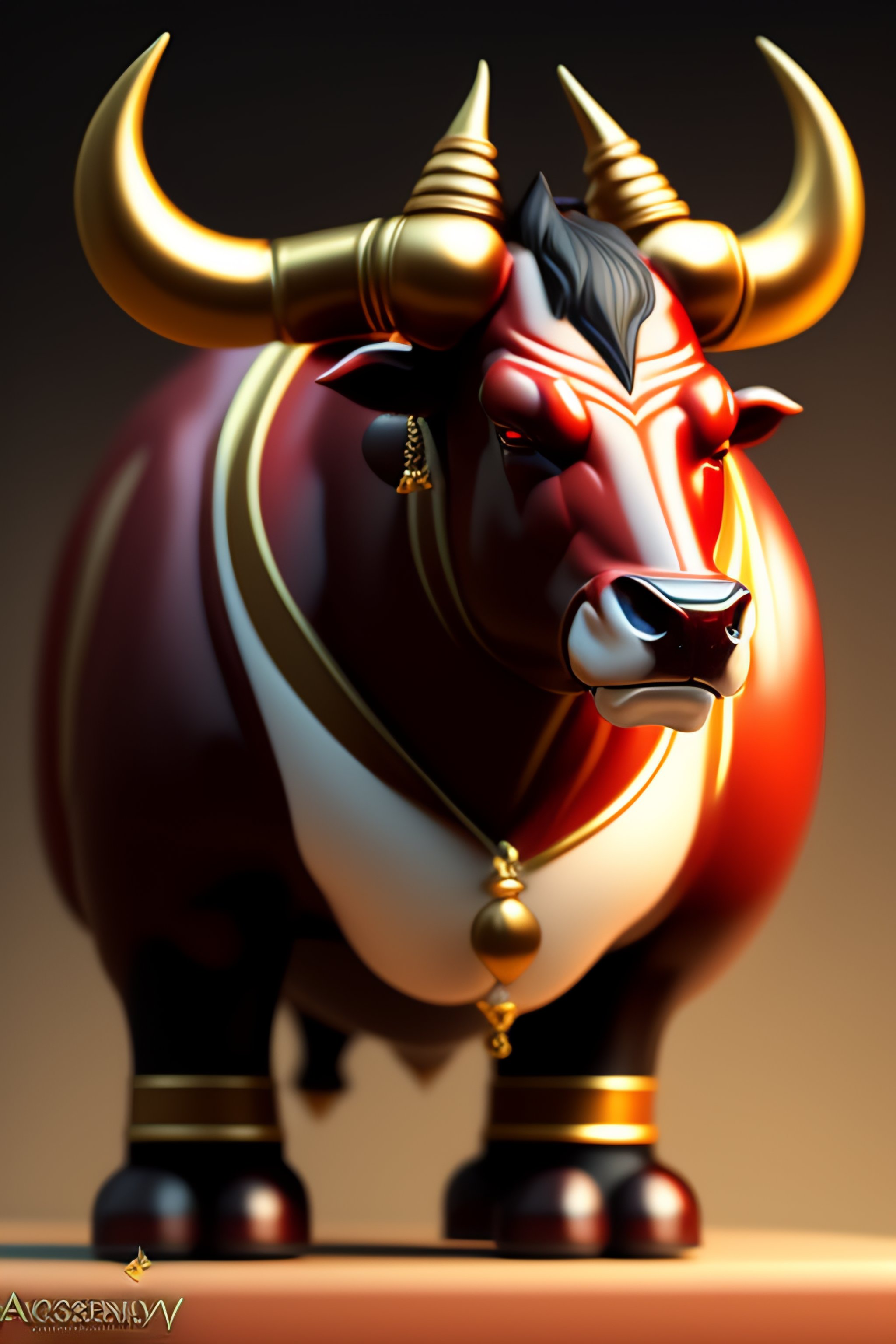 Lexica - Award-winning photo of mobster bull, angry, evil, majestic ...