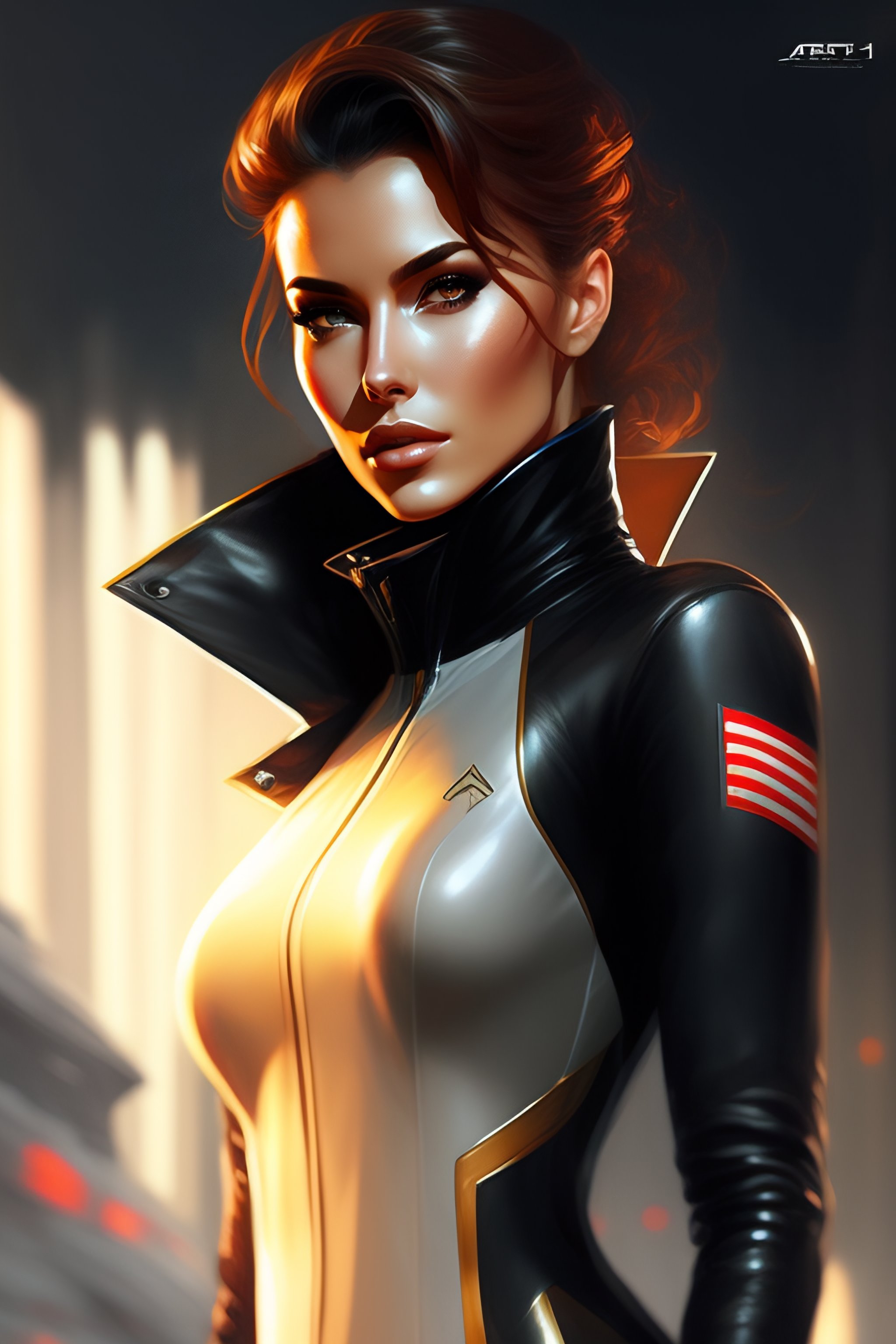 Lexica - Secret Agent woman, hd shot, digital portrait, beautiful ...