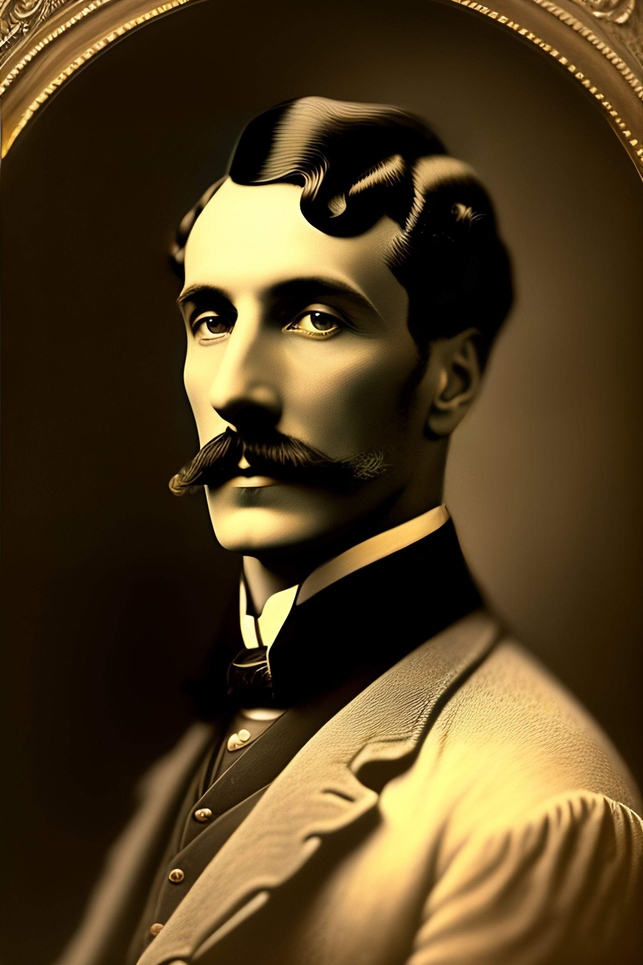 Lexica - Portrait of Sherlock Holmes Vintage 1880