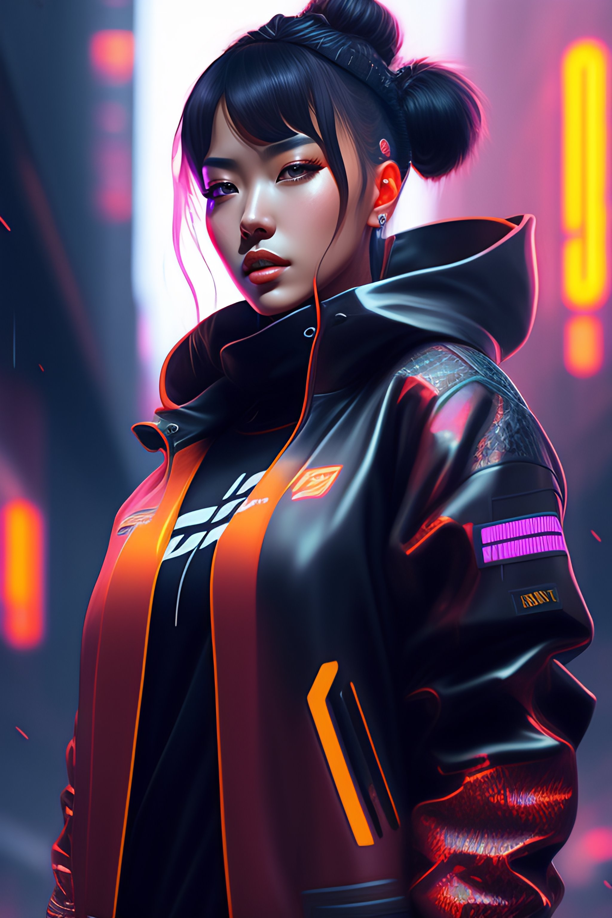 Lexica - Wearing cyberpunk intricate streetwear, respirator, beautiful ...