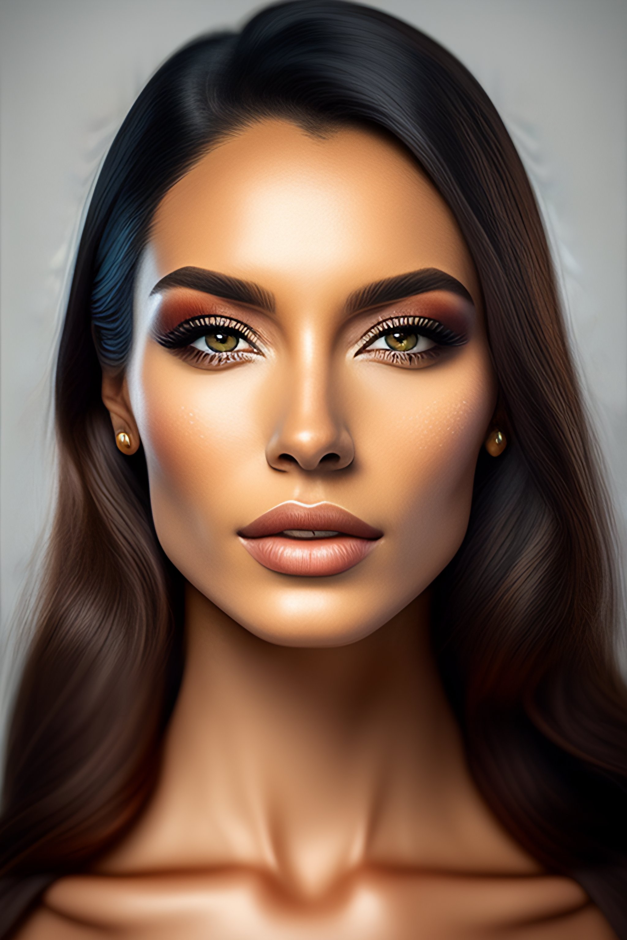 Lexica - Perfect woman face and body detailed clear