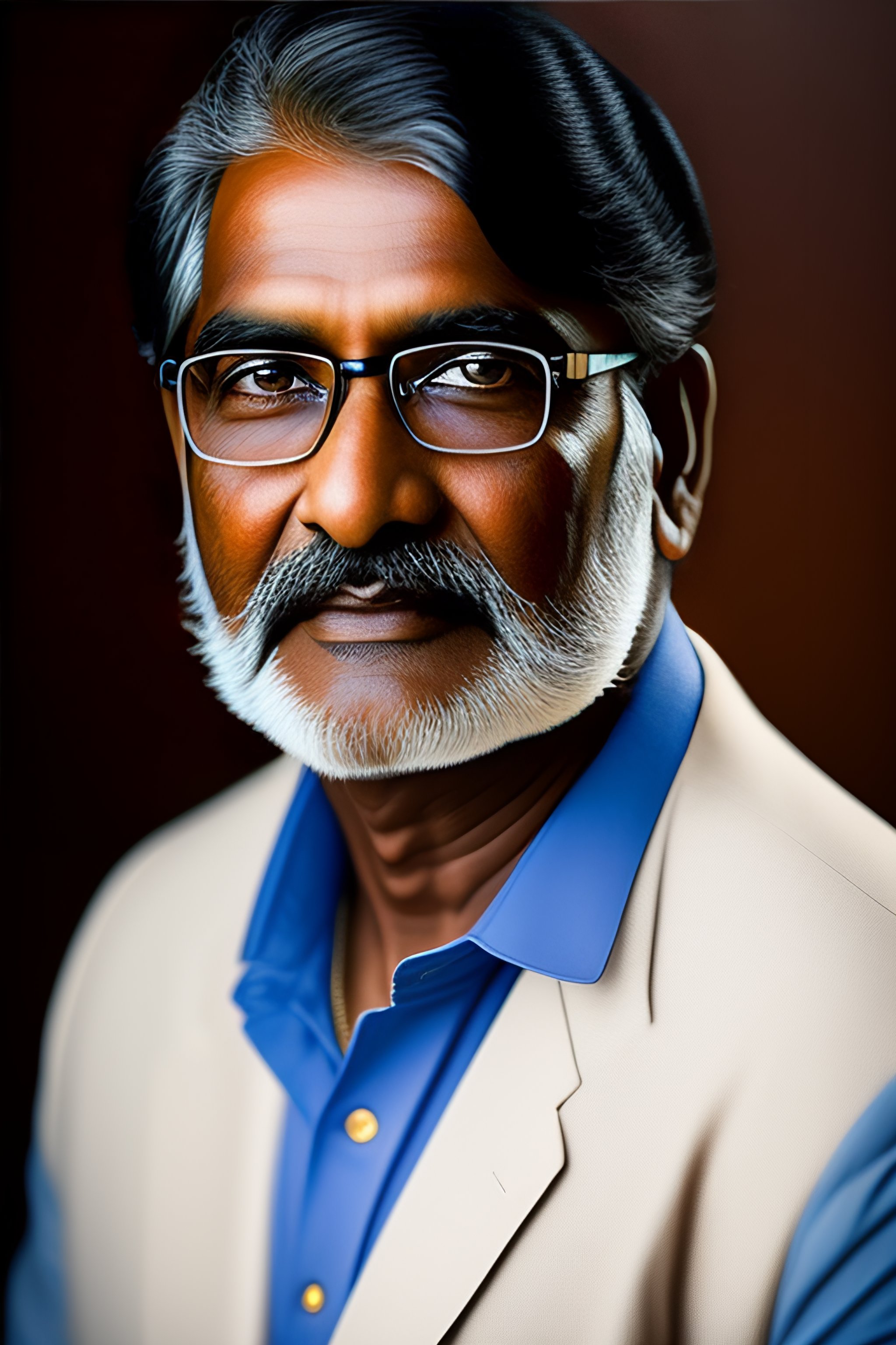 Lexica - Indian professor headshot