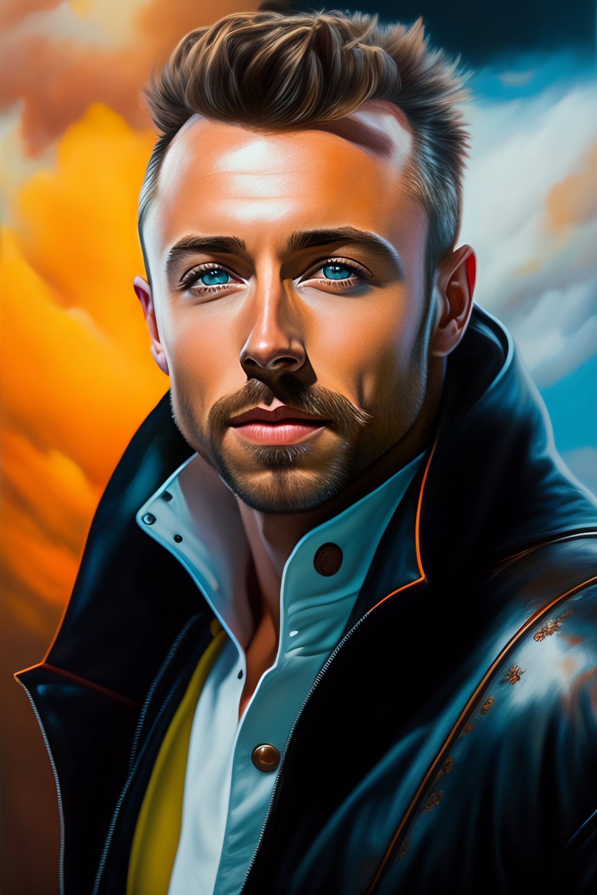 Lexica - Peter Hollens, mad max jacket, renaissance, cables on his body ...