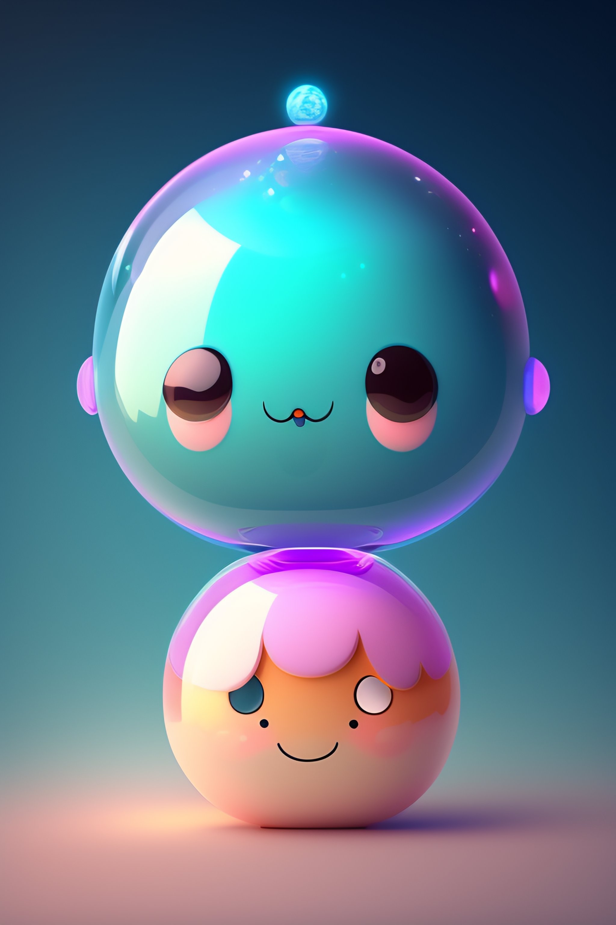 Lexica - Cute and adorable cartoon it baby, fantasy, dreamlike ...