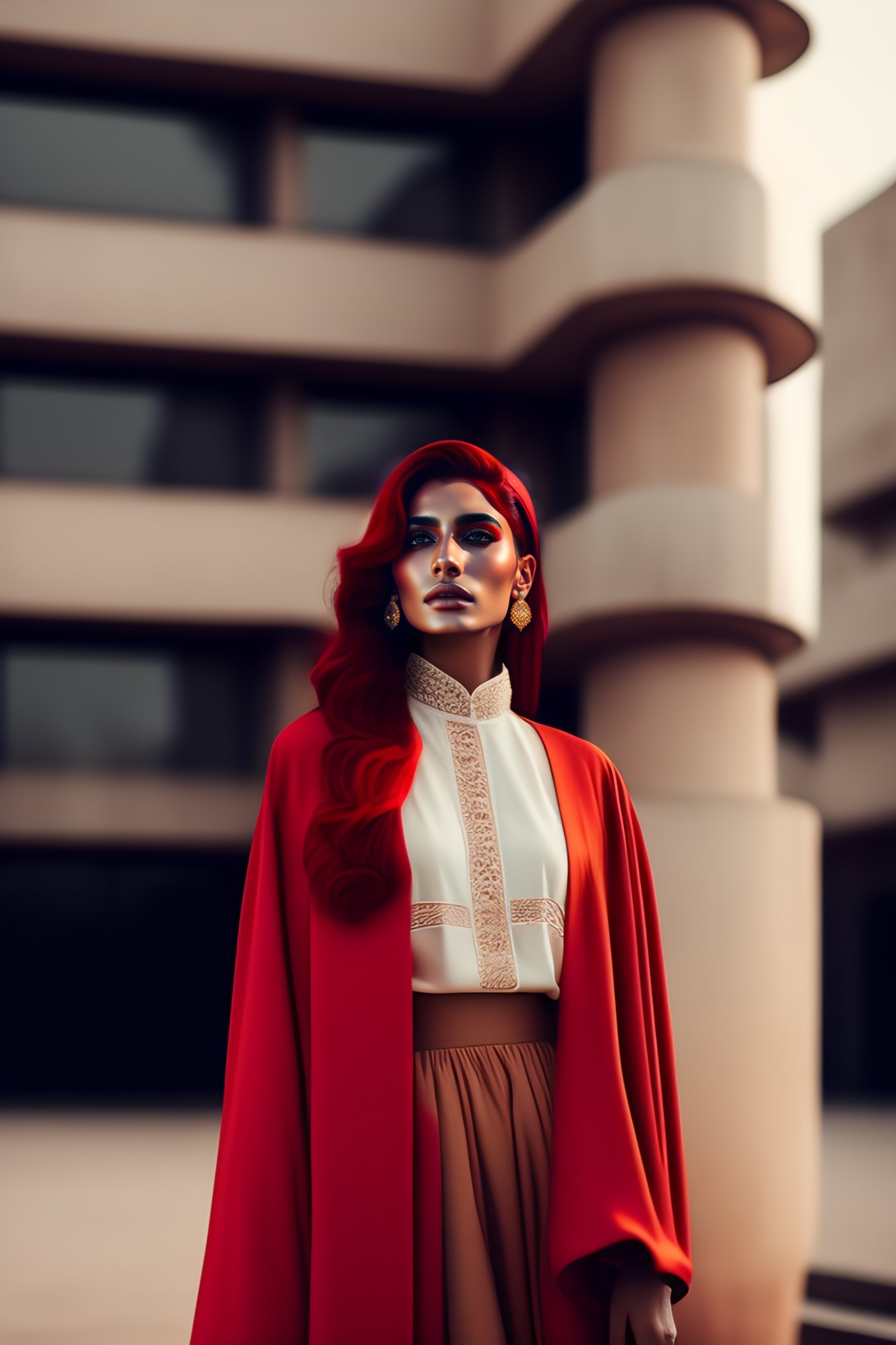 Lexica - Portrait of haute couture beautiful pakistani fashion model ...