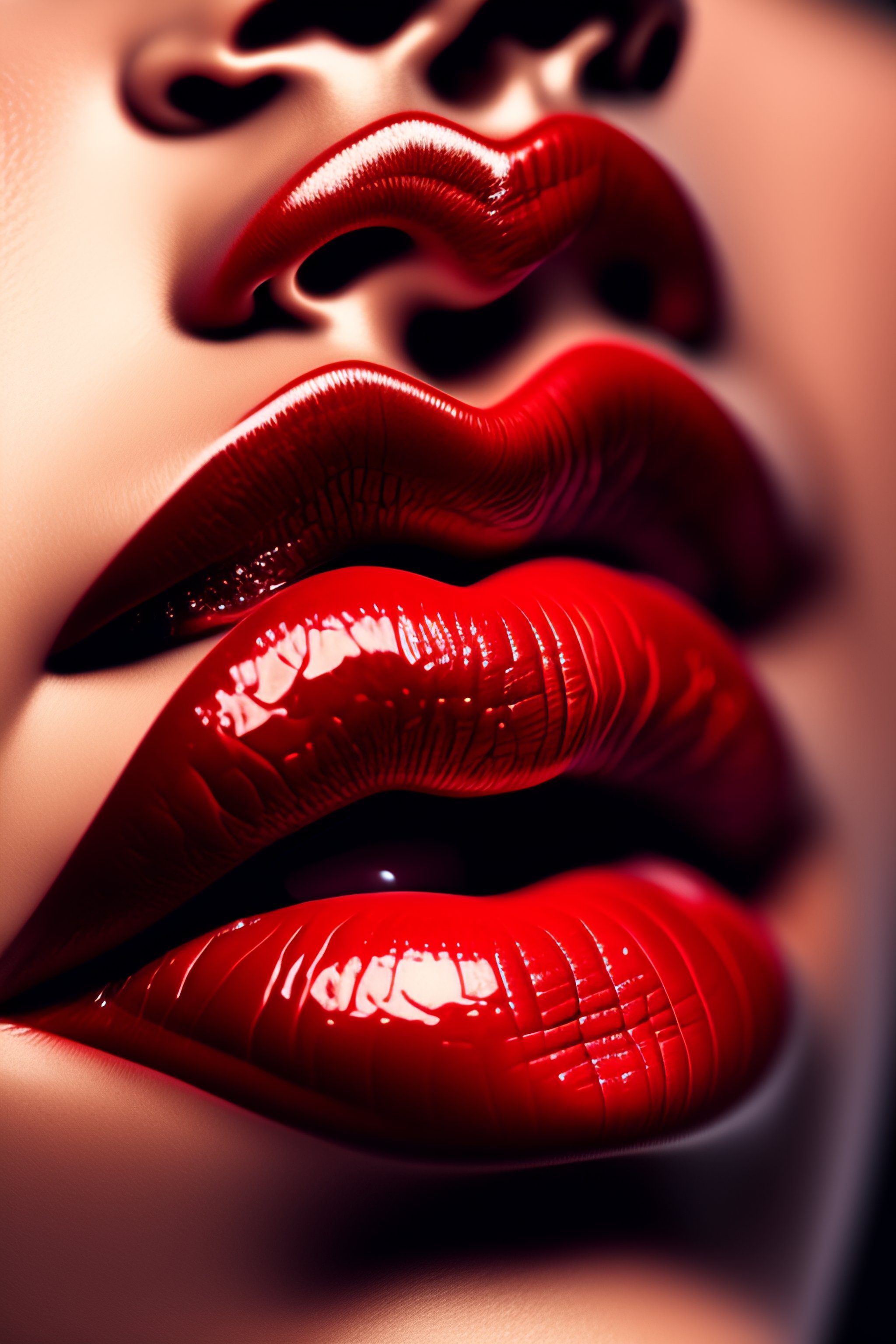 Lexica - Lovely lips dripping, extremly realistic, 4k, photography