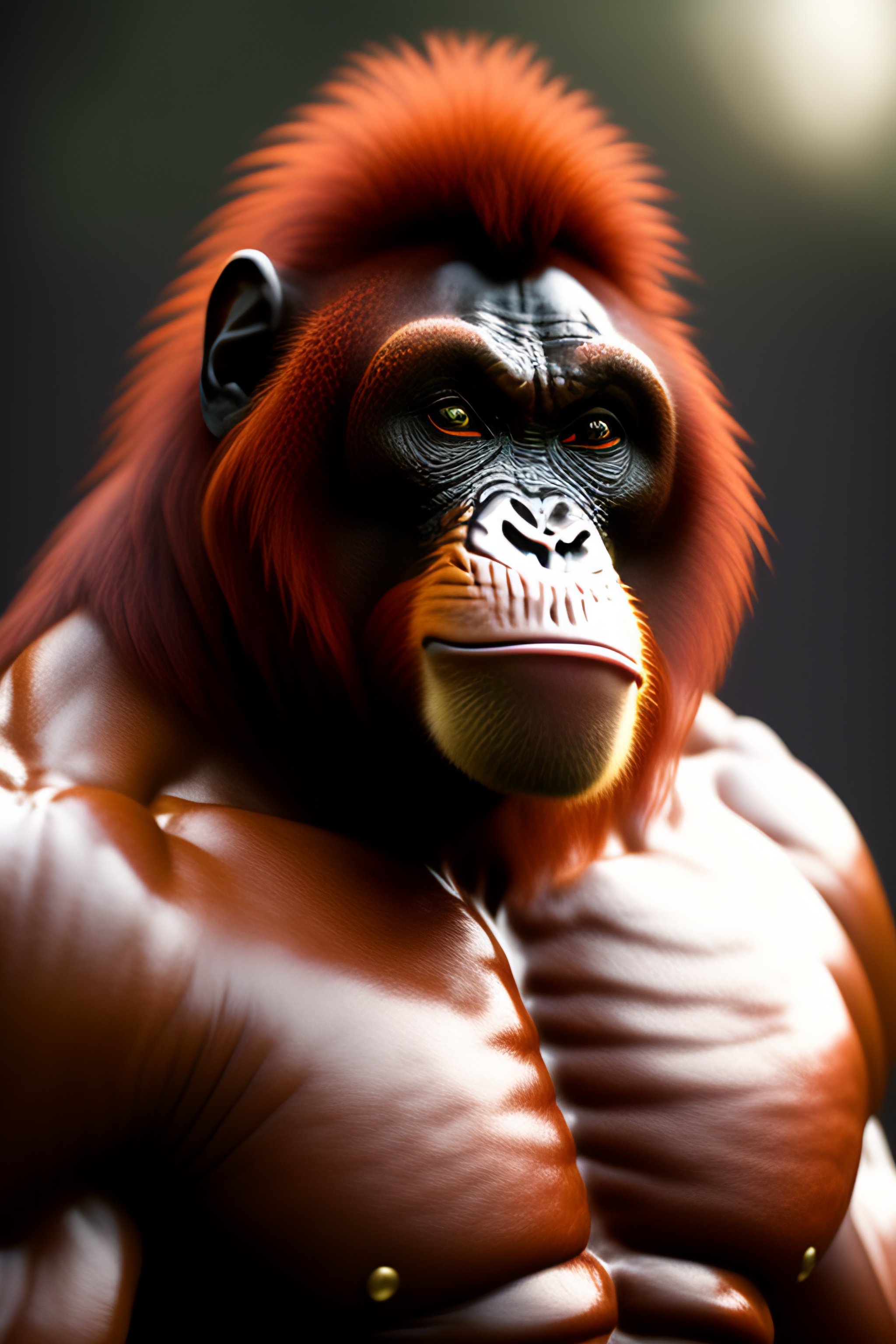 Angry Orangutan