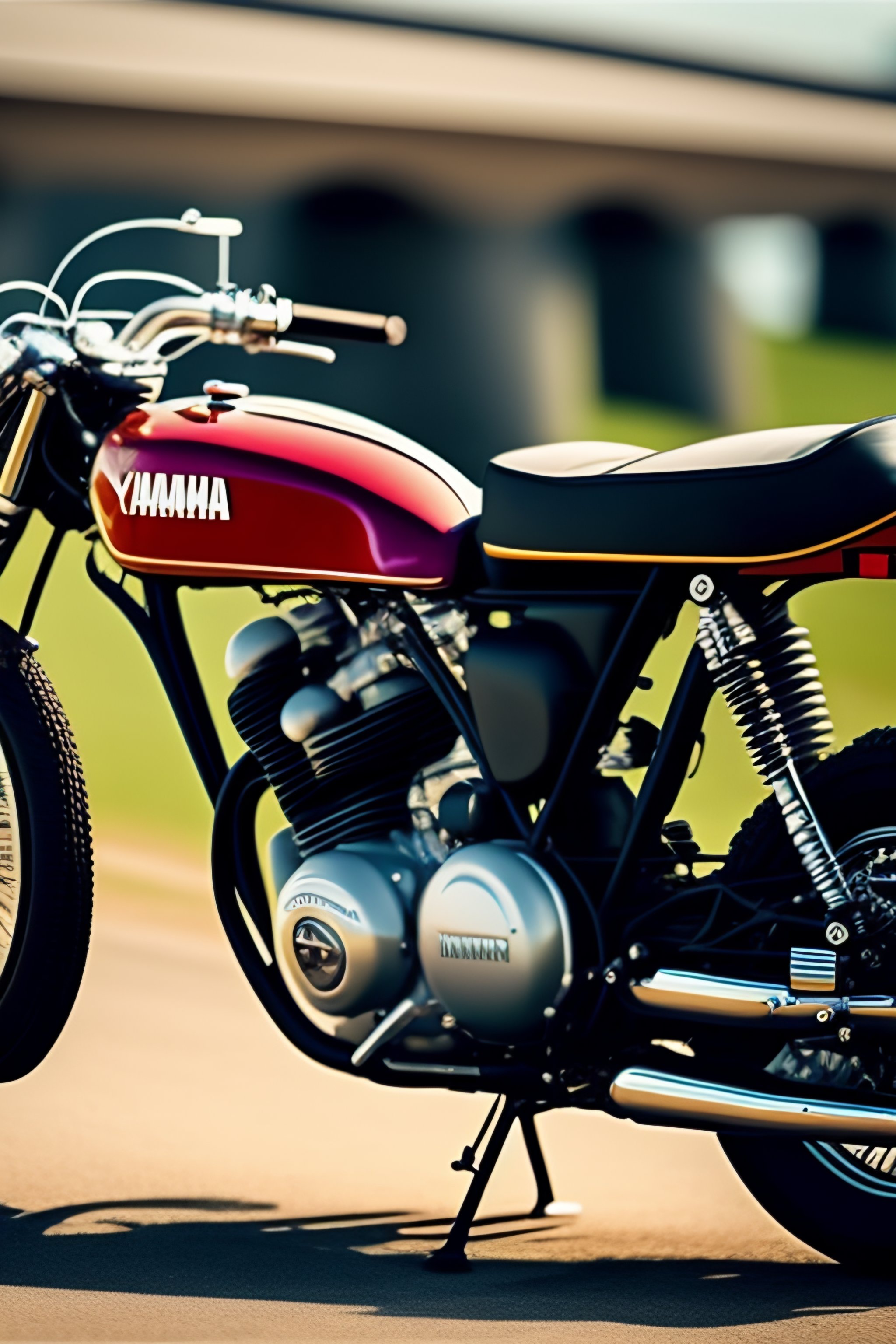 Lexica - Photo of a 1974 yamaha 750 twin