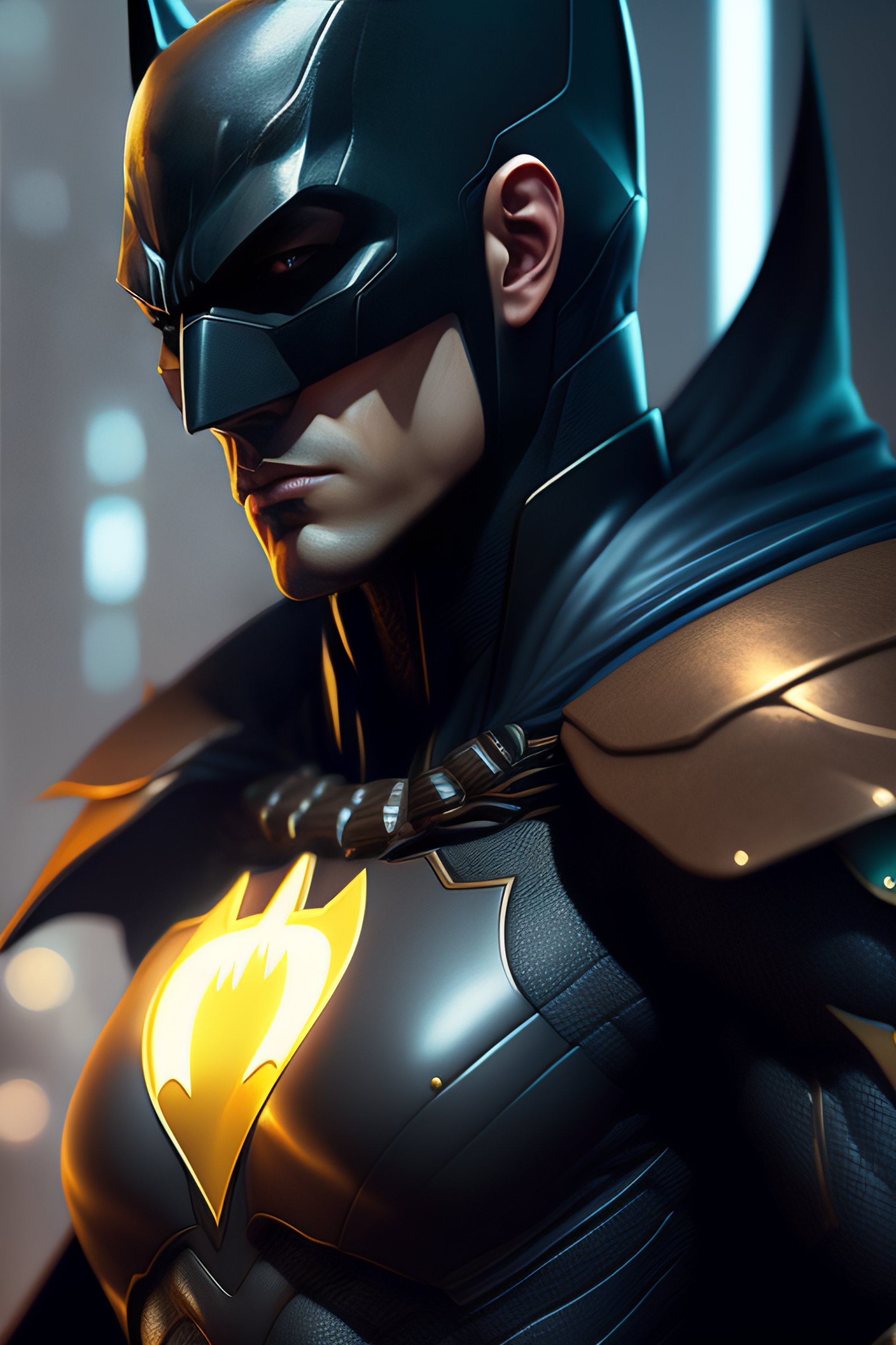 Lexica - Batman cyberpunk sharp details, sharp focus, elegant, highly ...