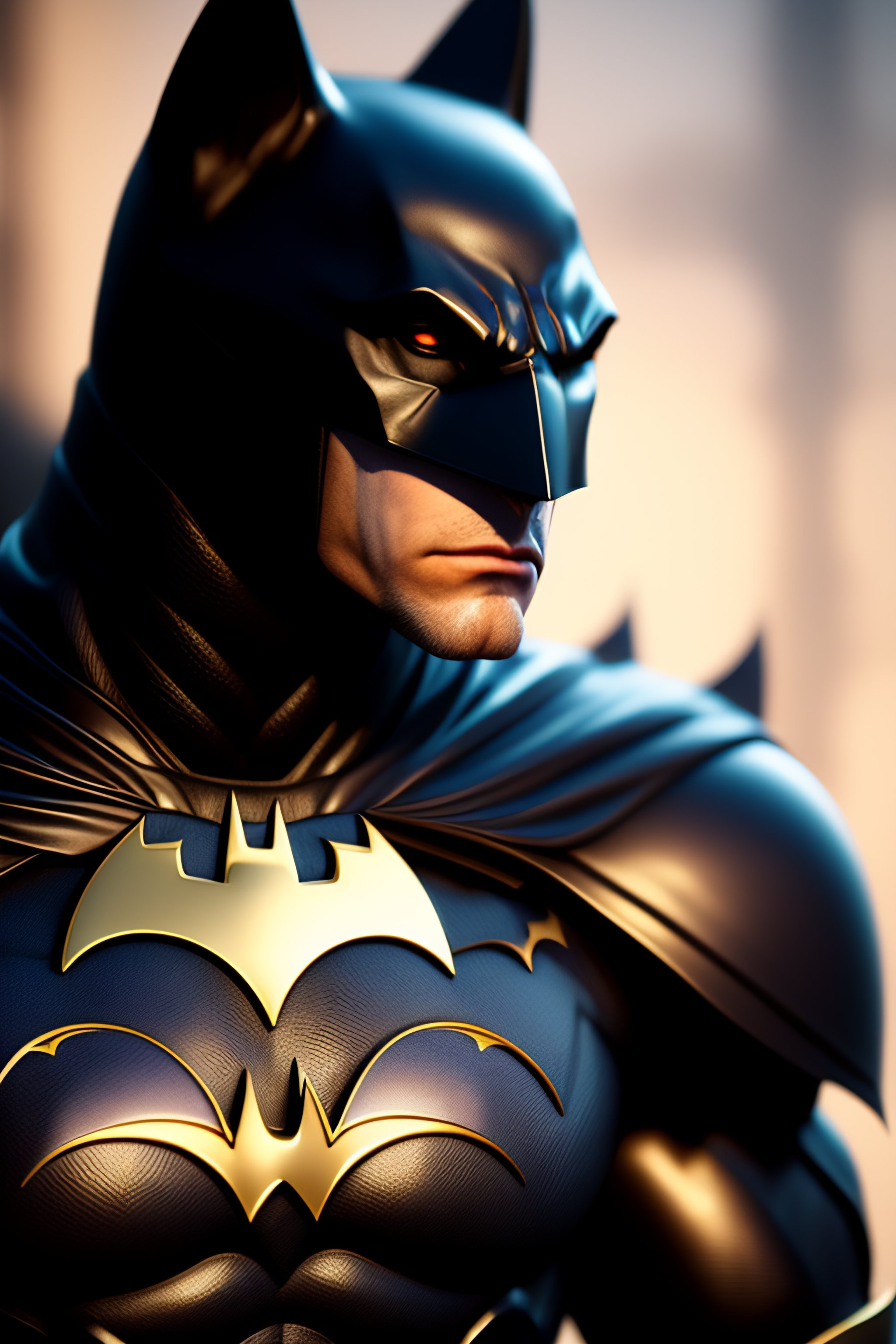 Lexica - Beautiful cg illustration Batman Wolf armor, Intrincate Armor,