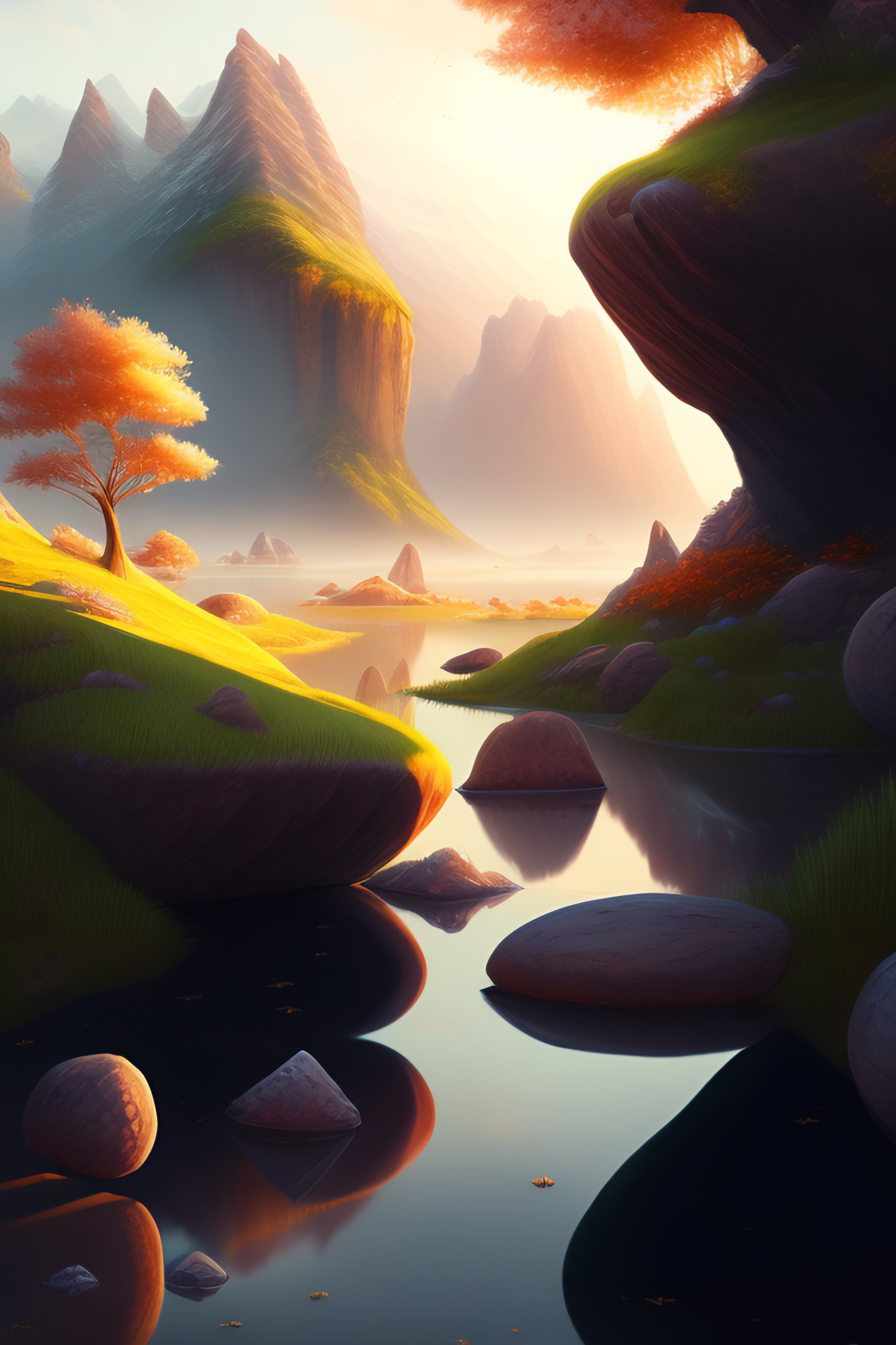 Lexica - Semien landscape, highly detailed, digital painting, concept ...
