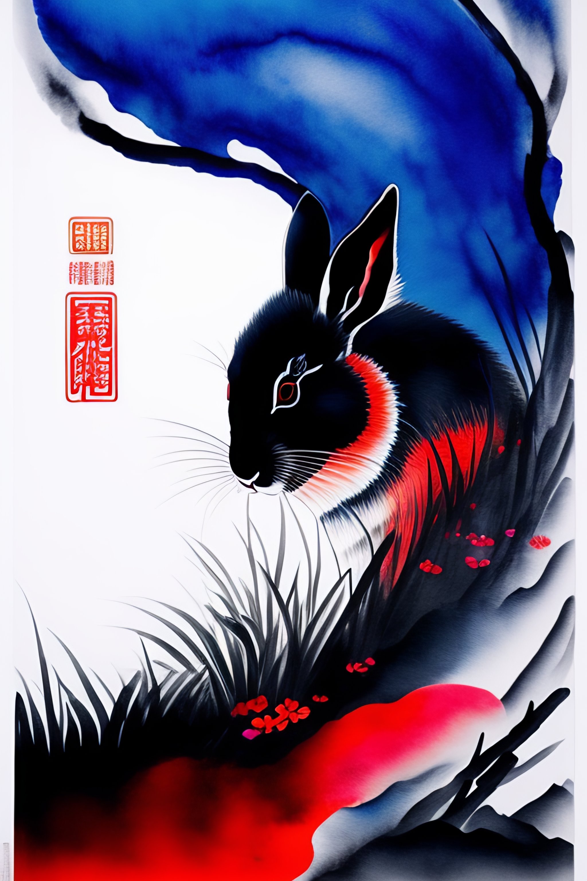 Lexica - Traditional Chinese ink painting for Chinese New Year wowed ...