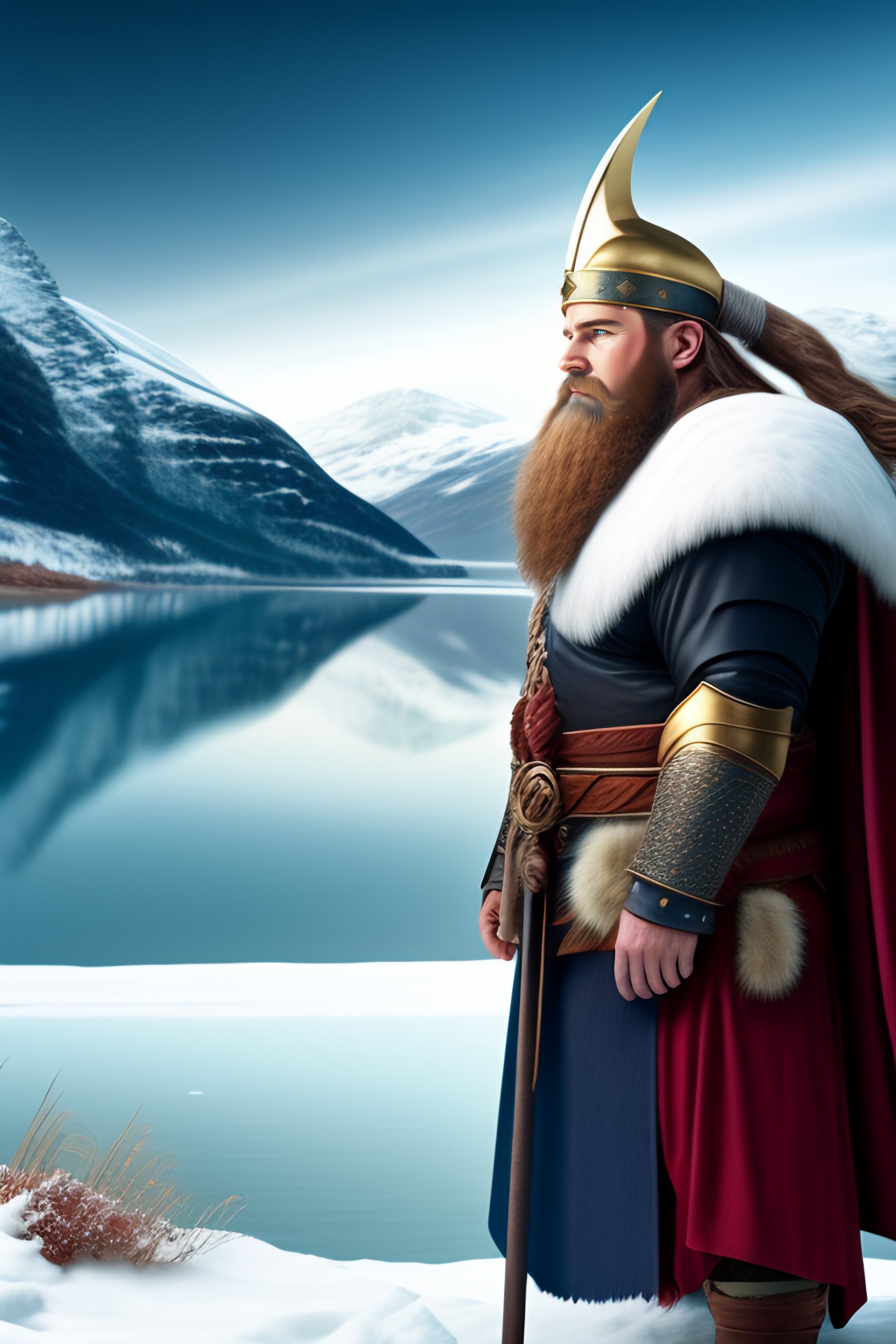 Lexica - An ancient dwarf in Viking times, Christ Hemsworth, with a ...