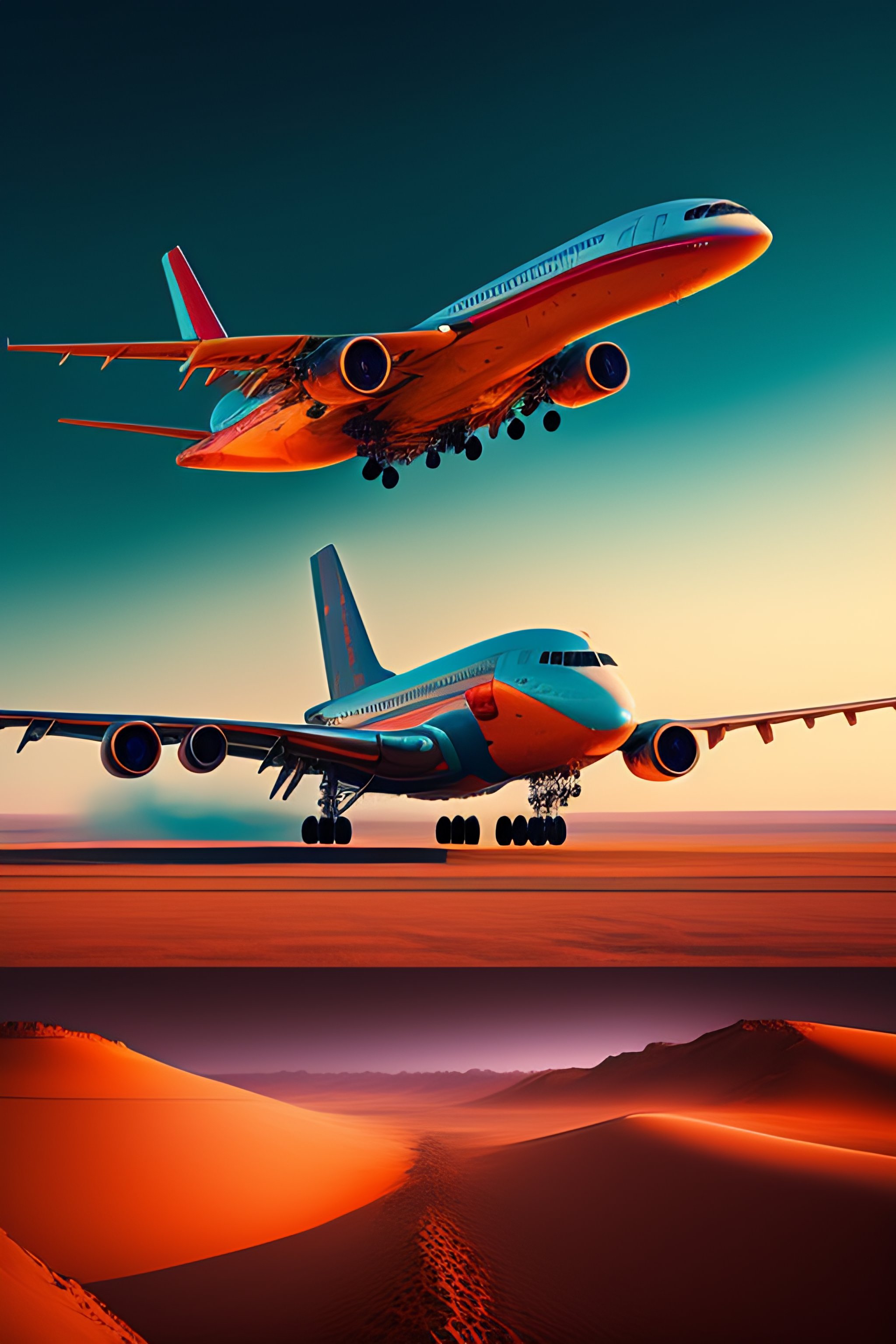 Lexica - Simon stalenhag,8k resoultion,hyper realstic , aircraft,desert ...