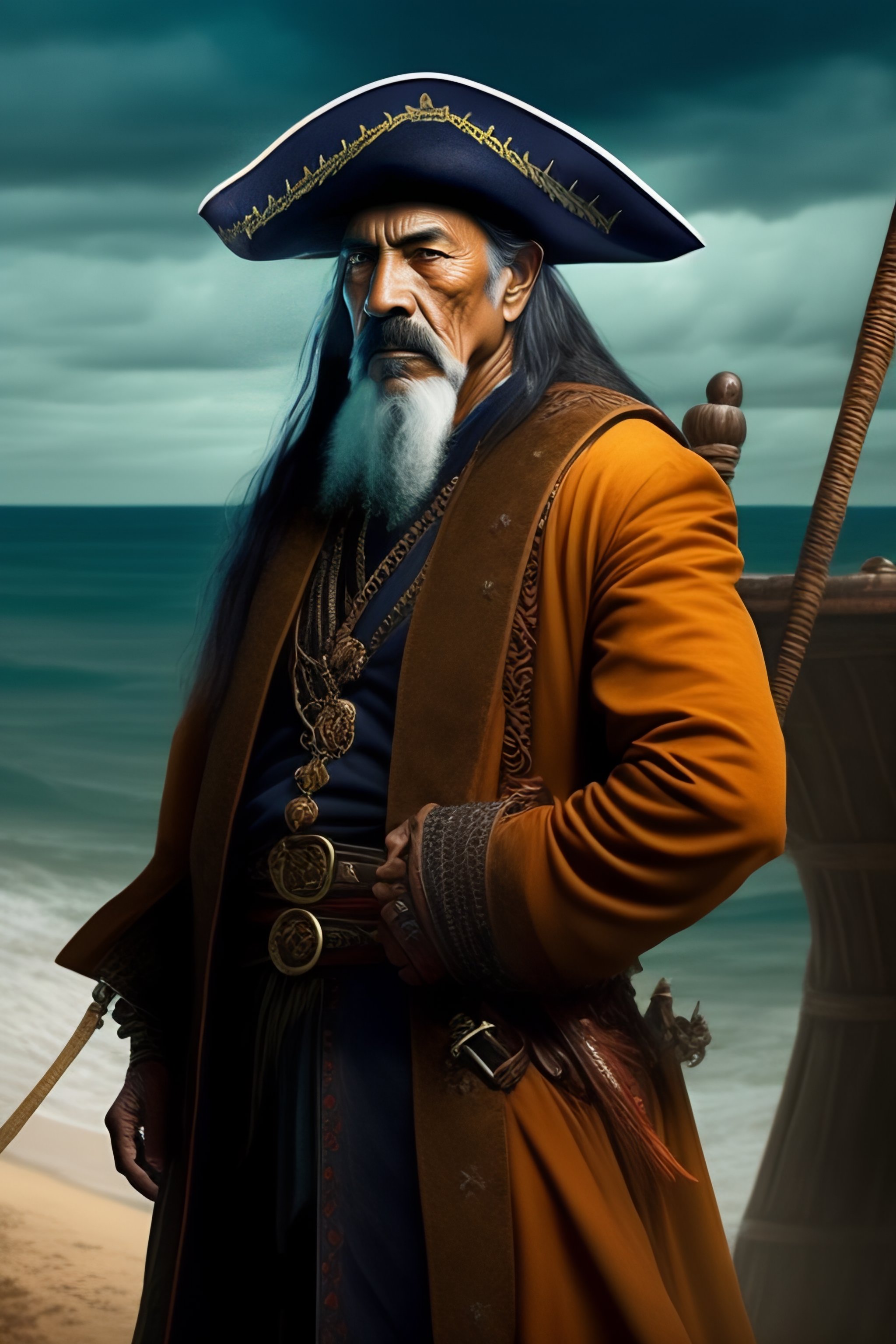 Lexica - Gandor the relentless. An ancient wizard pirate with dementia ...