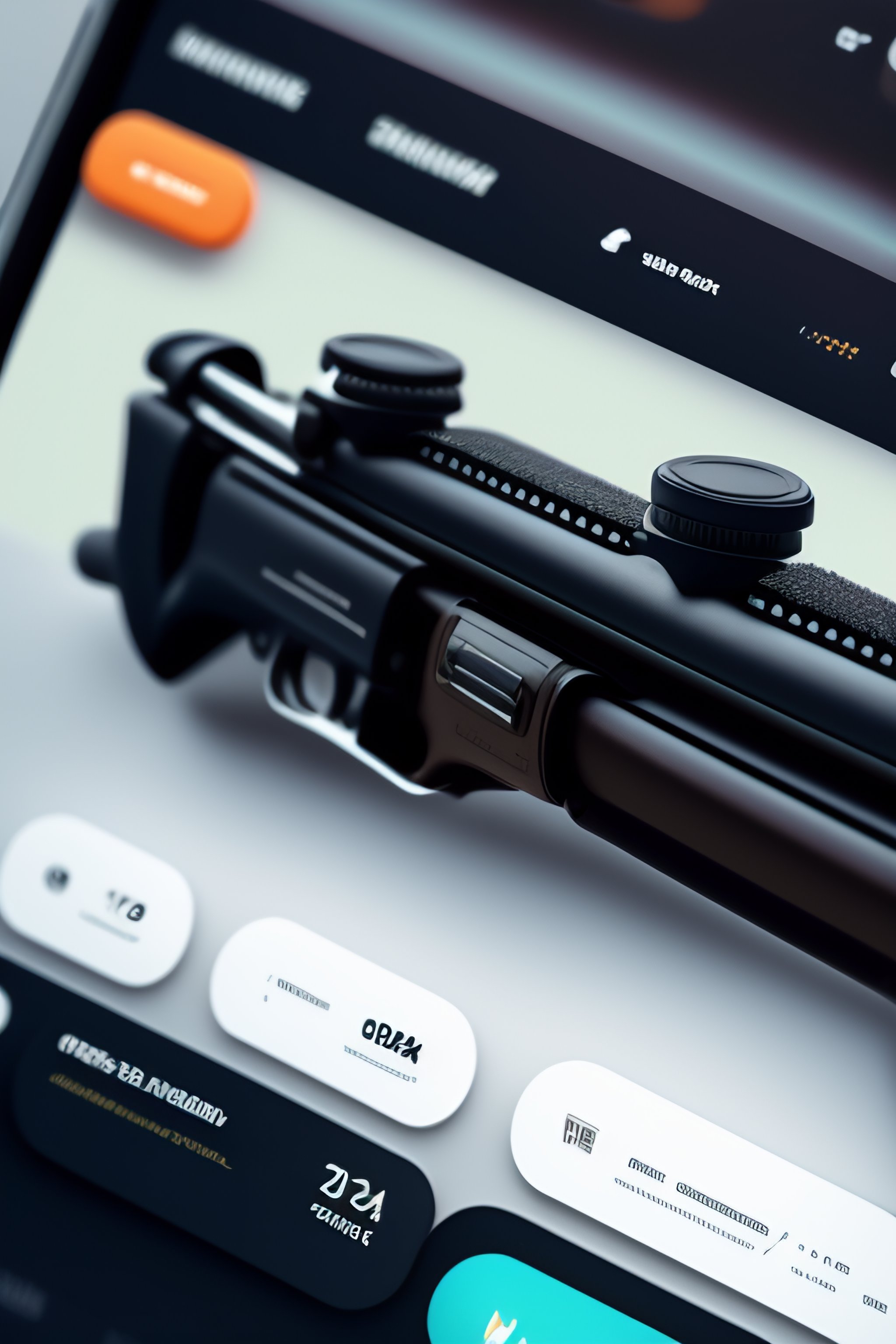 Lexica - App UI design, ((rifle)), behance, dribbble