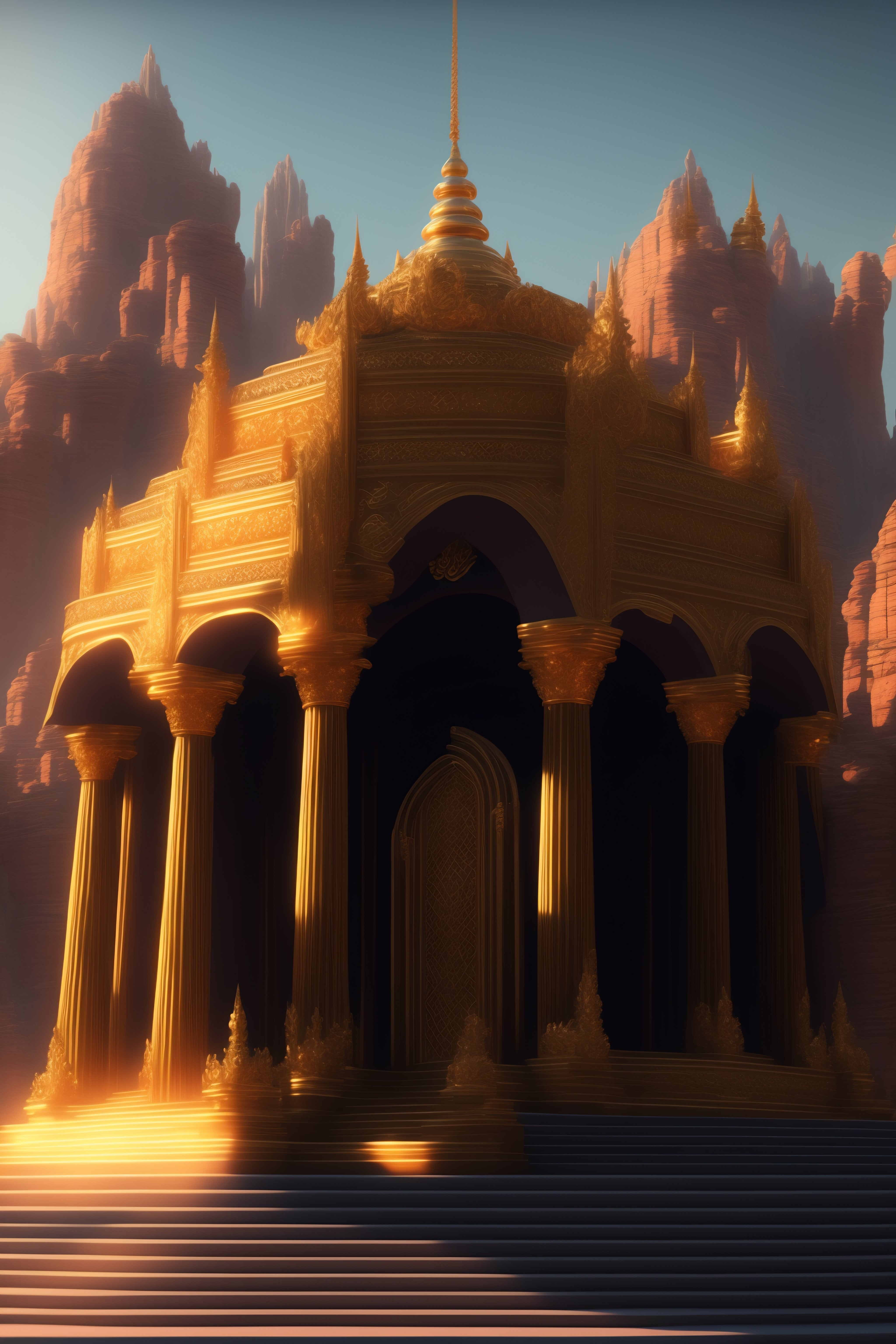 Lexica - Palace of the gods, 8k, hyper realistic, super detailed ...