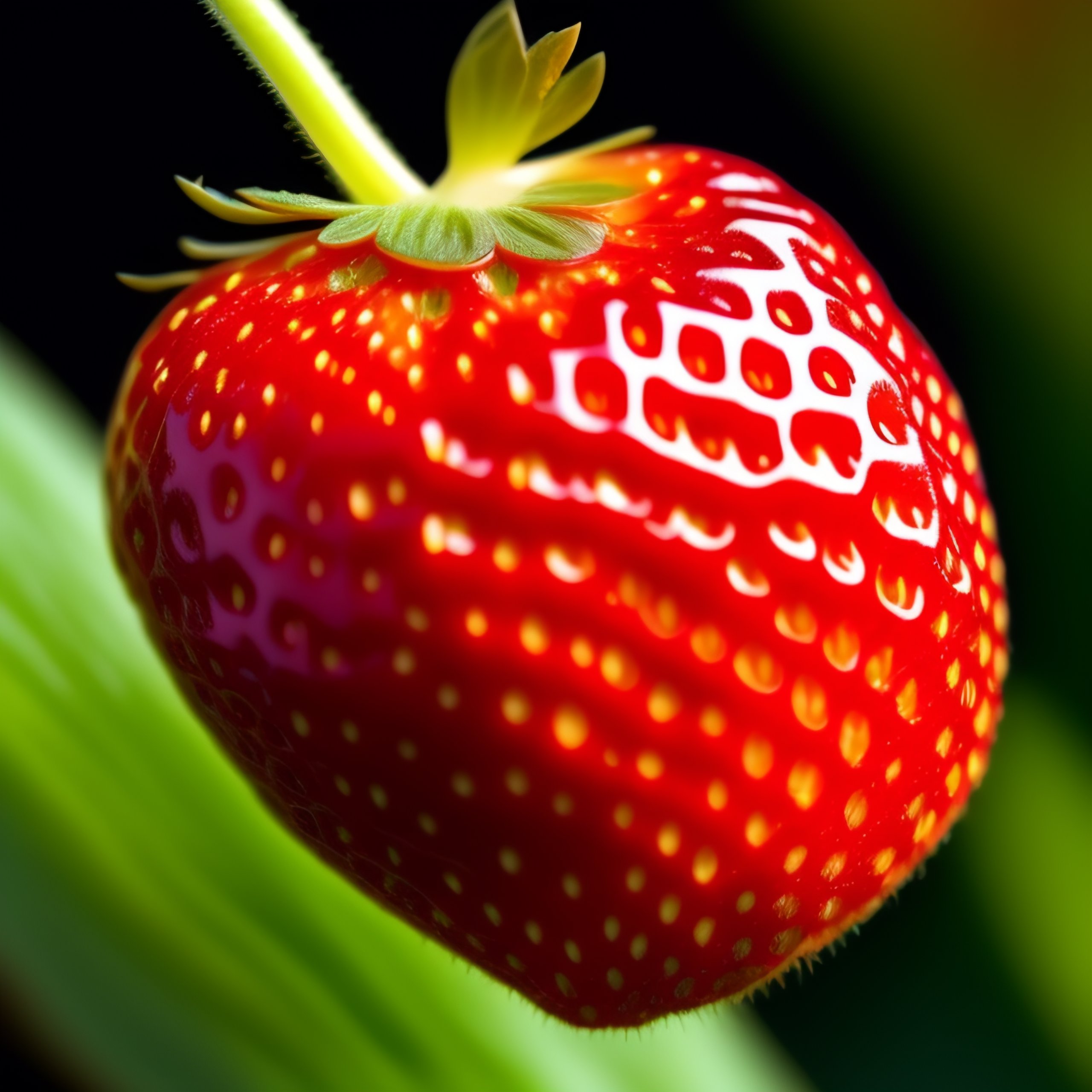 Lexica - Strawberry, hyper realistic, hyper detailed