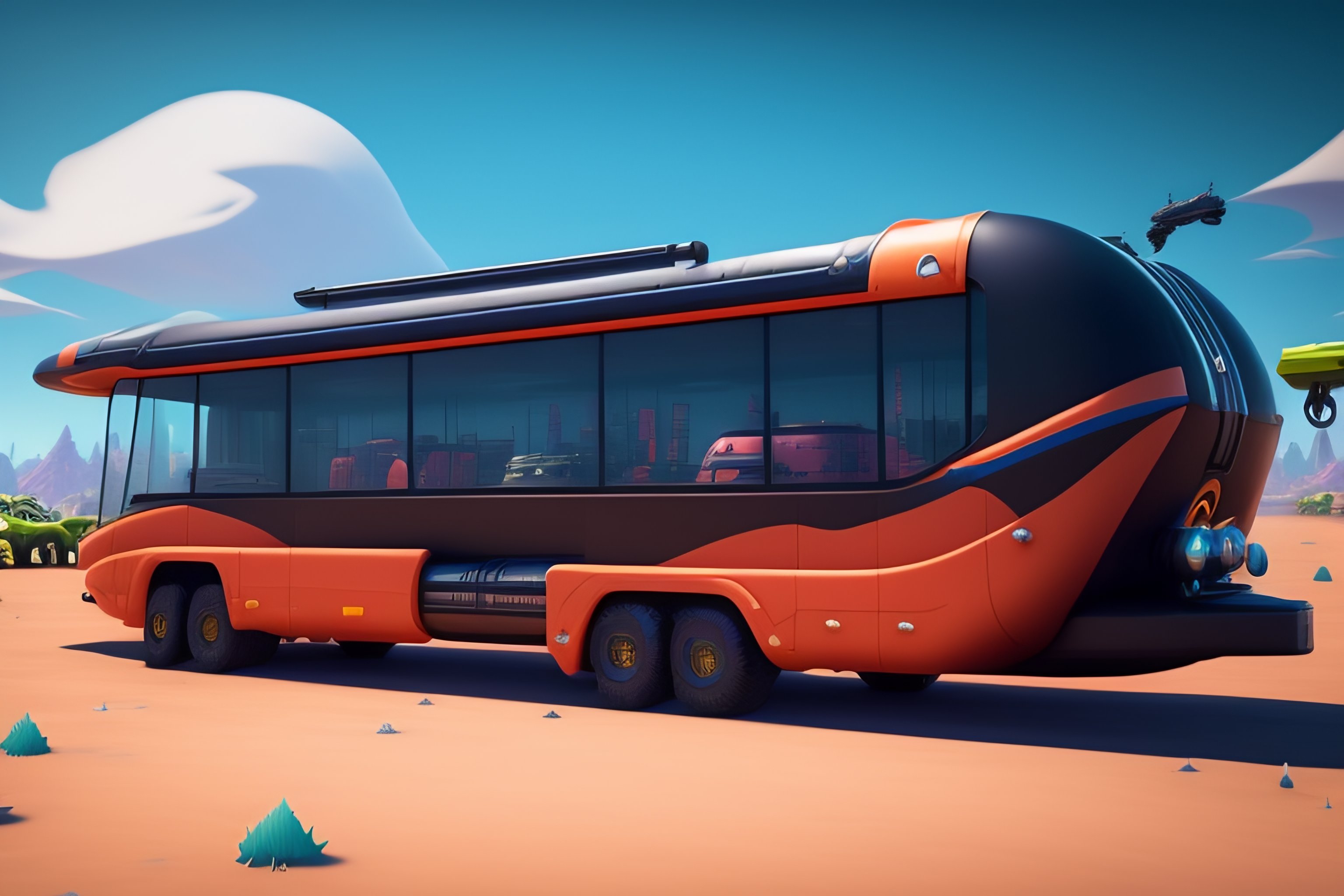 Lexica - Fortnite battle bus , fortnite battle bus , fortnite Poster ...