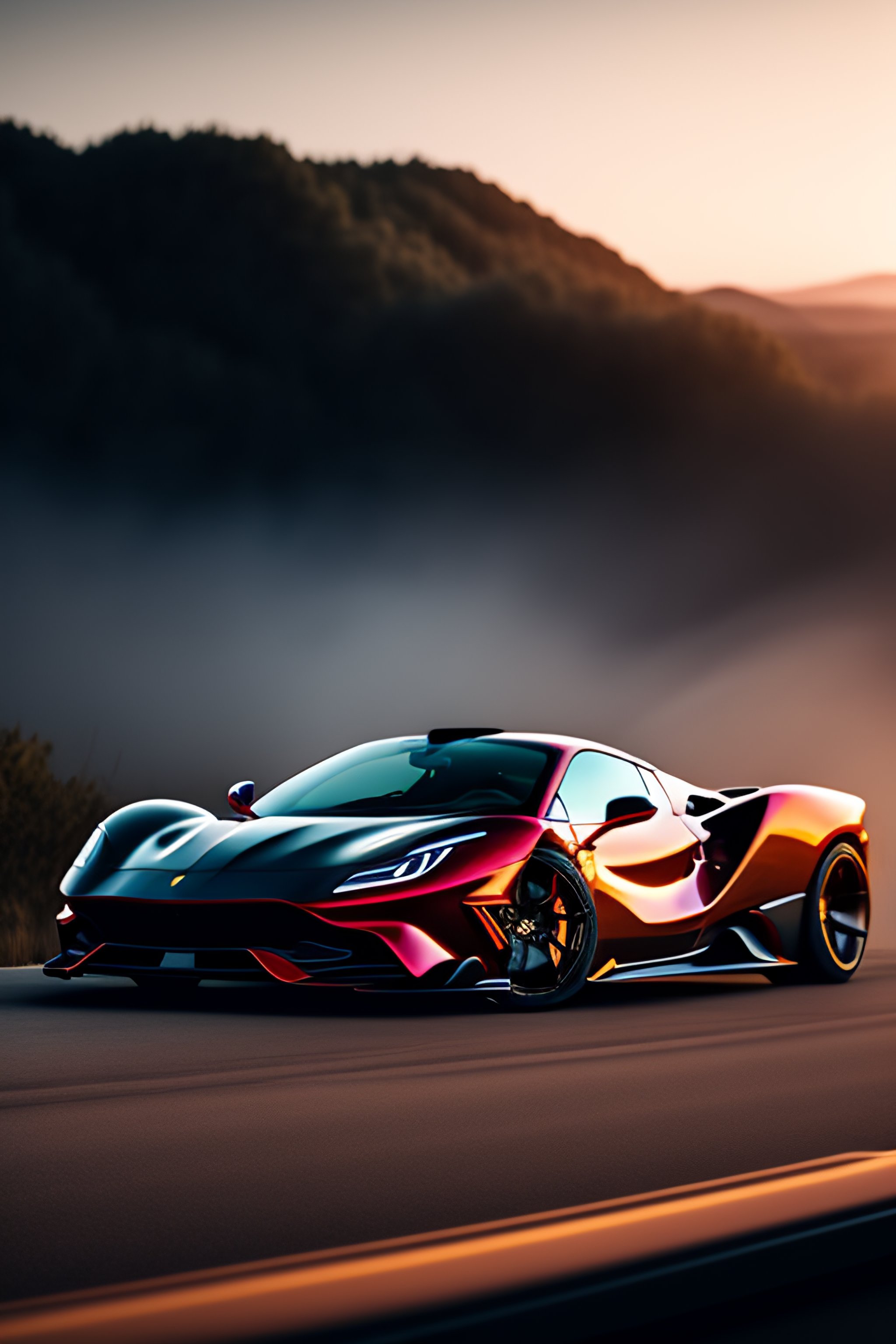 Lexica - A car going over seven thousand rmp, ford vs ferrari ...