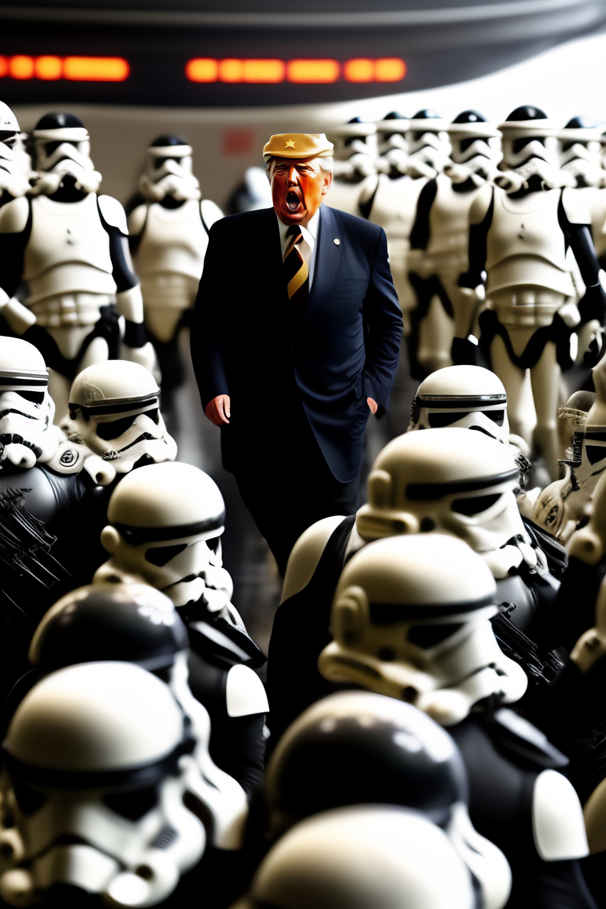 Lexica - Only one Angry Dictator Darth Vader commanding the ...