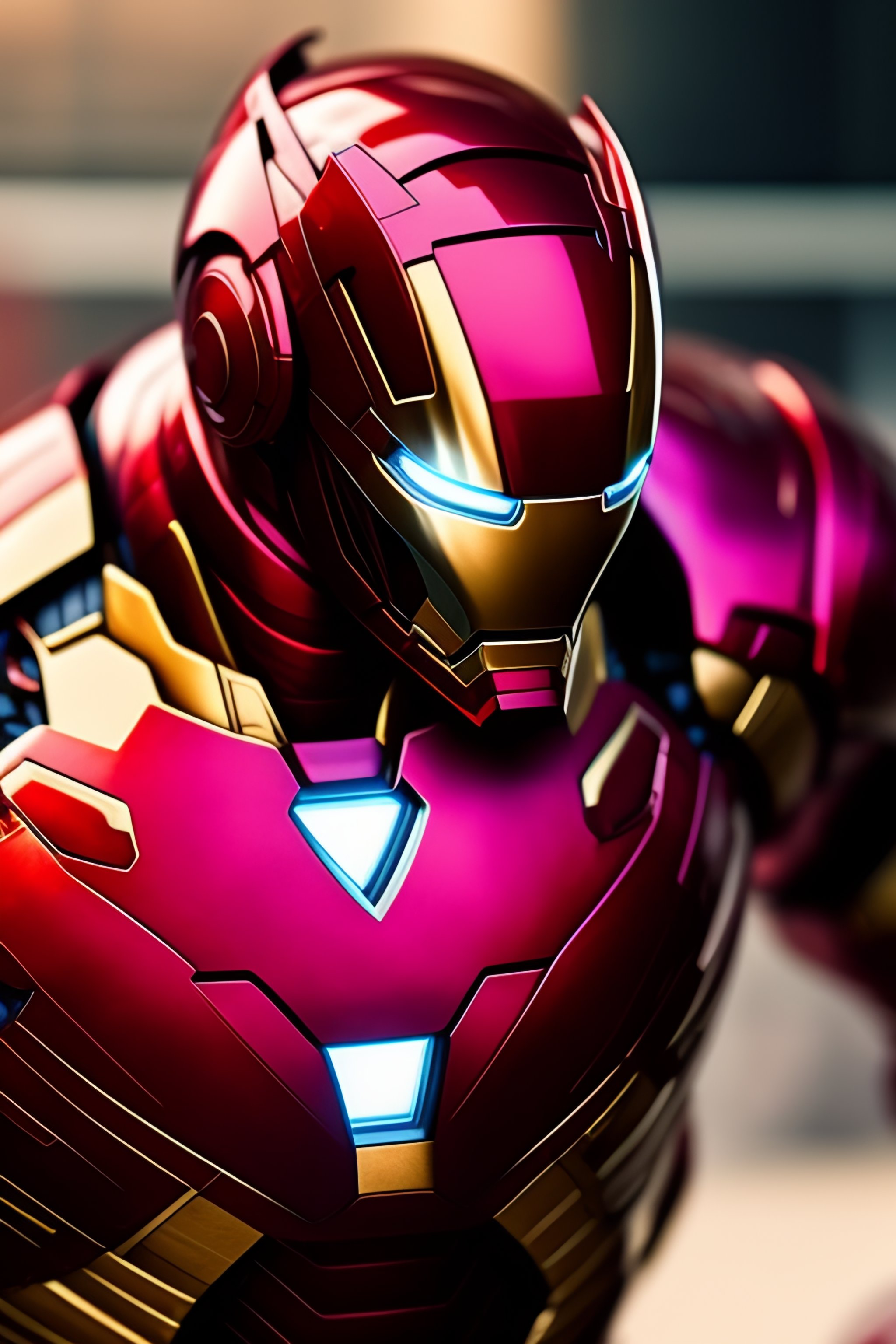 Lexica - Iron man punching the air cinematic