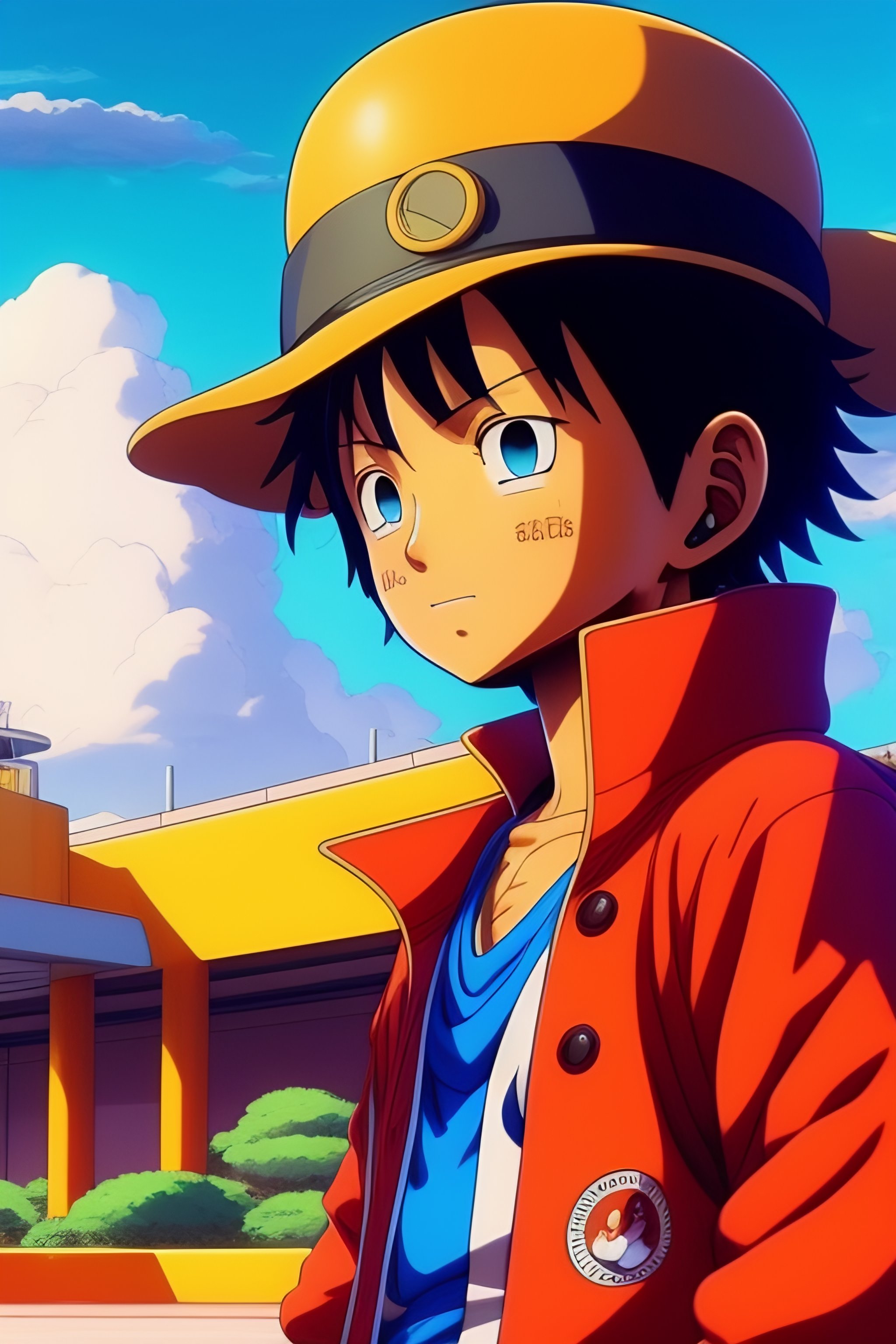 Lexica - One piece, studio ghibli, akira toriyama, james gilleard ...