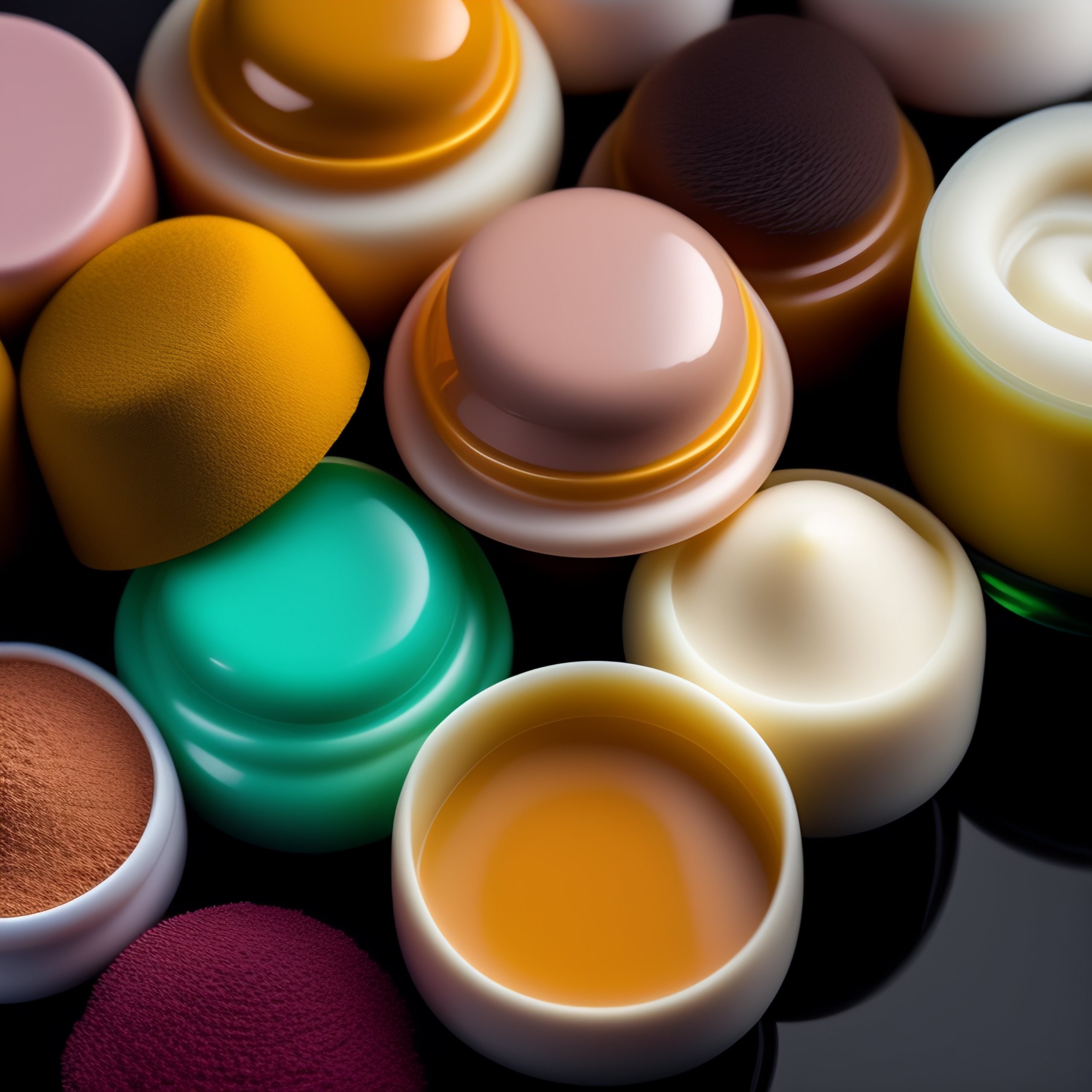 Lexica - New plastic caps for shampoo, conditioner, cosmetics.