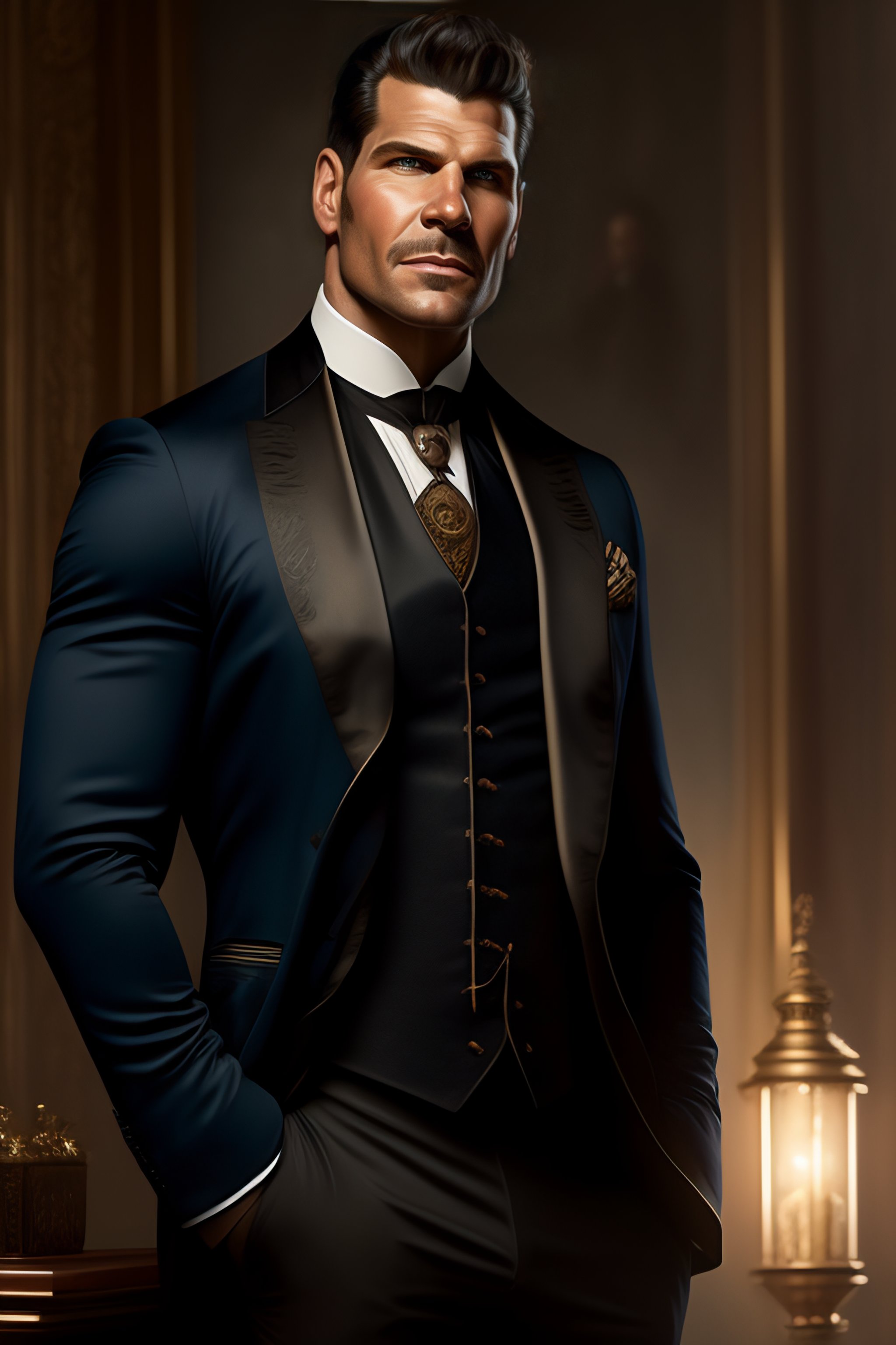 Lexica - David boreanaz the actor official portrait of a victorian ...