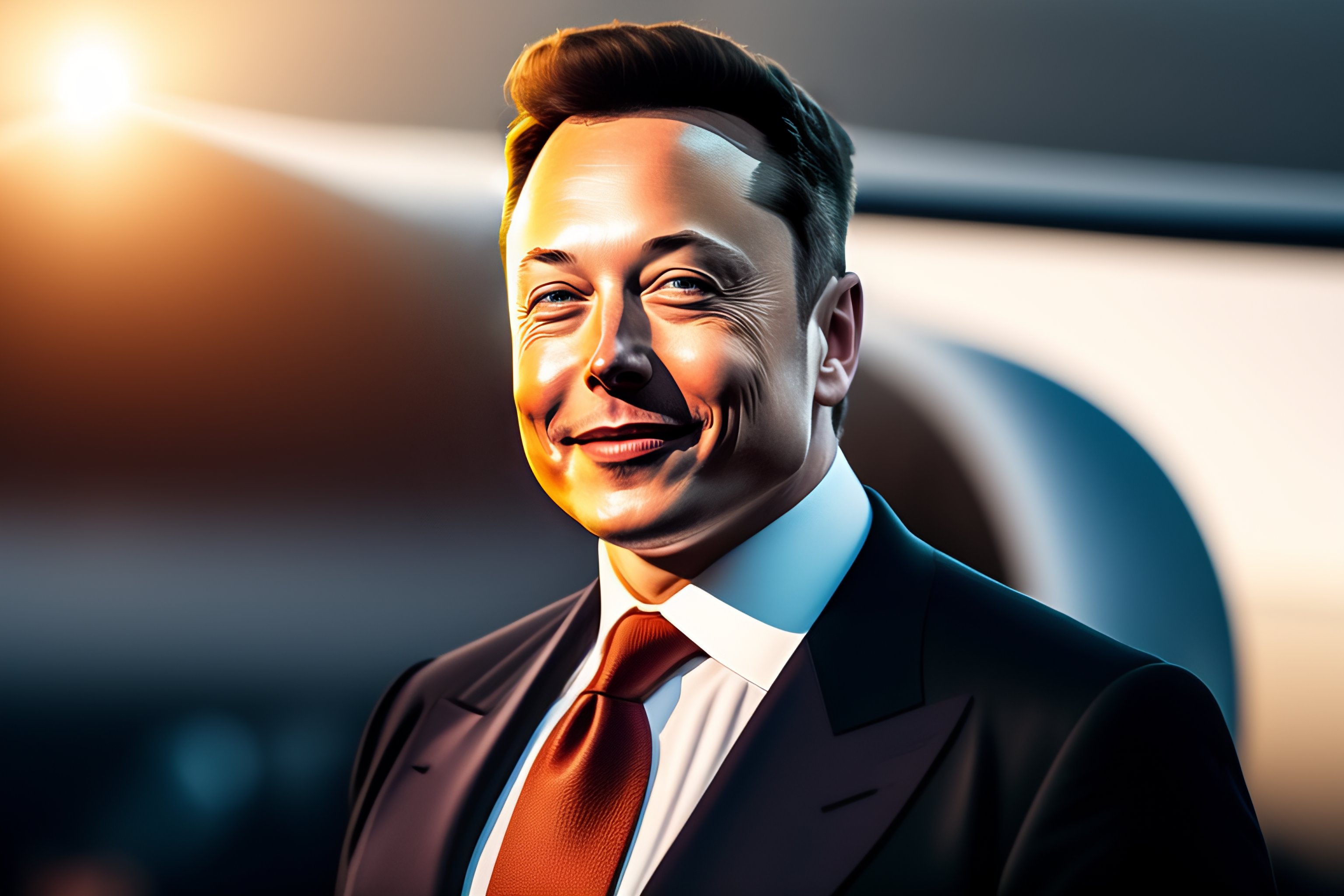 Lexica - Elon musk in Hitler look, real world picture with sunlight, lexica aperture v1, midjourney