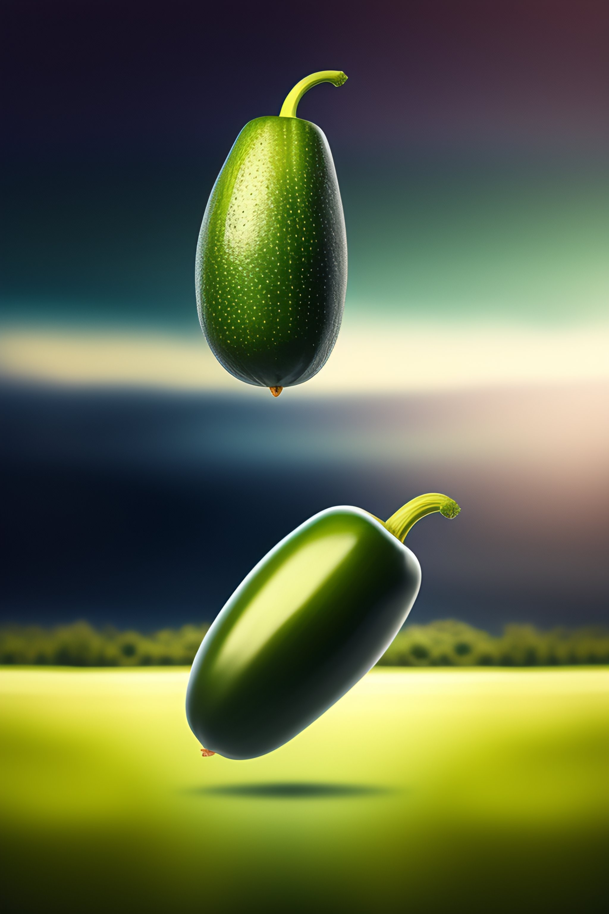 Lexica - Flying cucumber