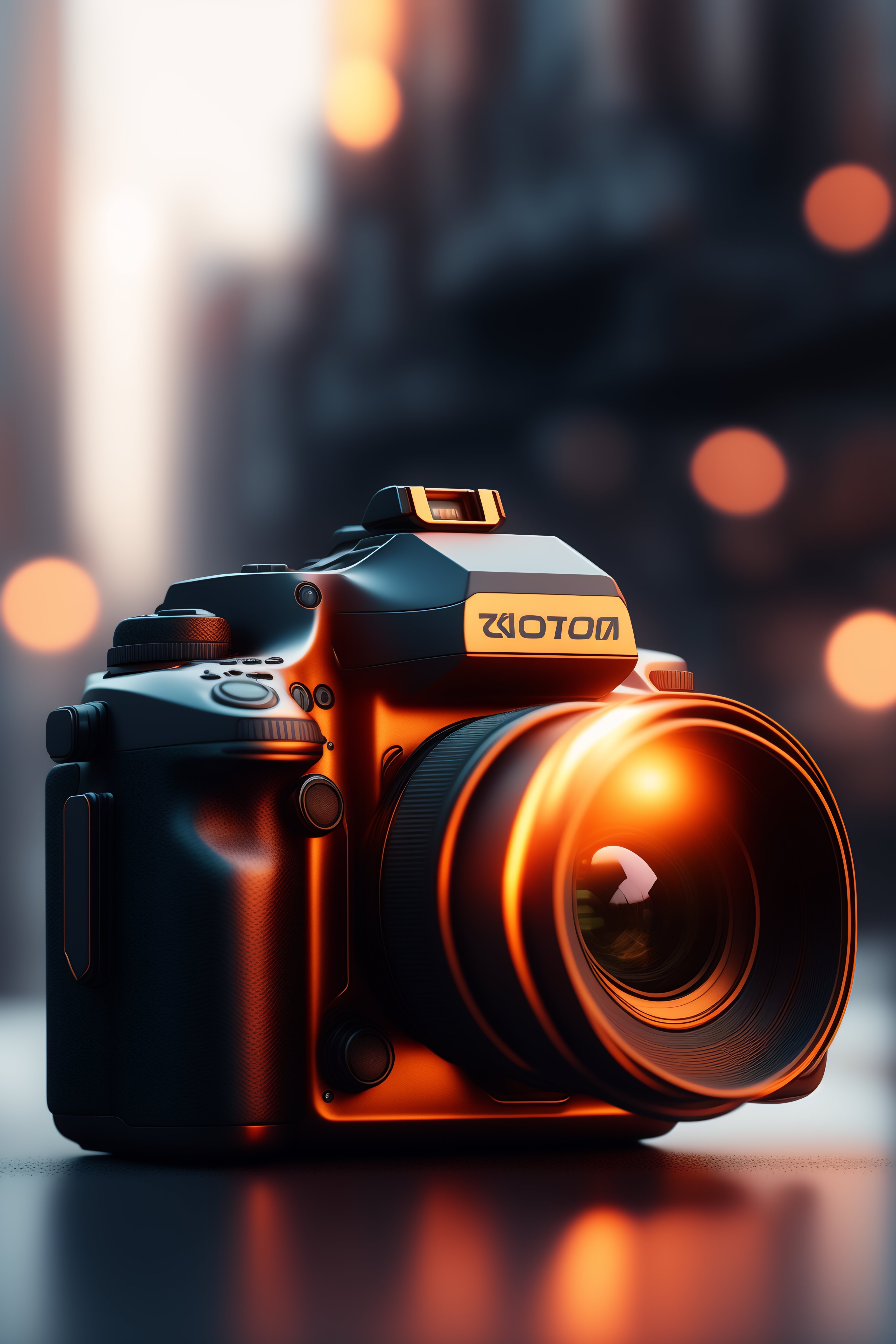 Lexica - Dslr camera from future, cyberpunk style, product photo ...