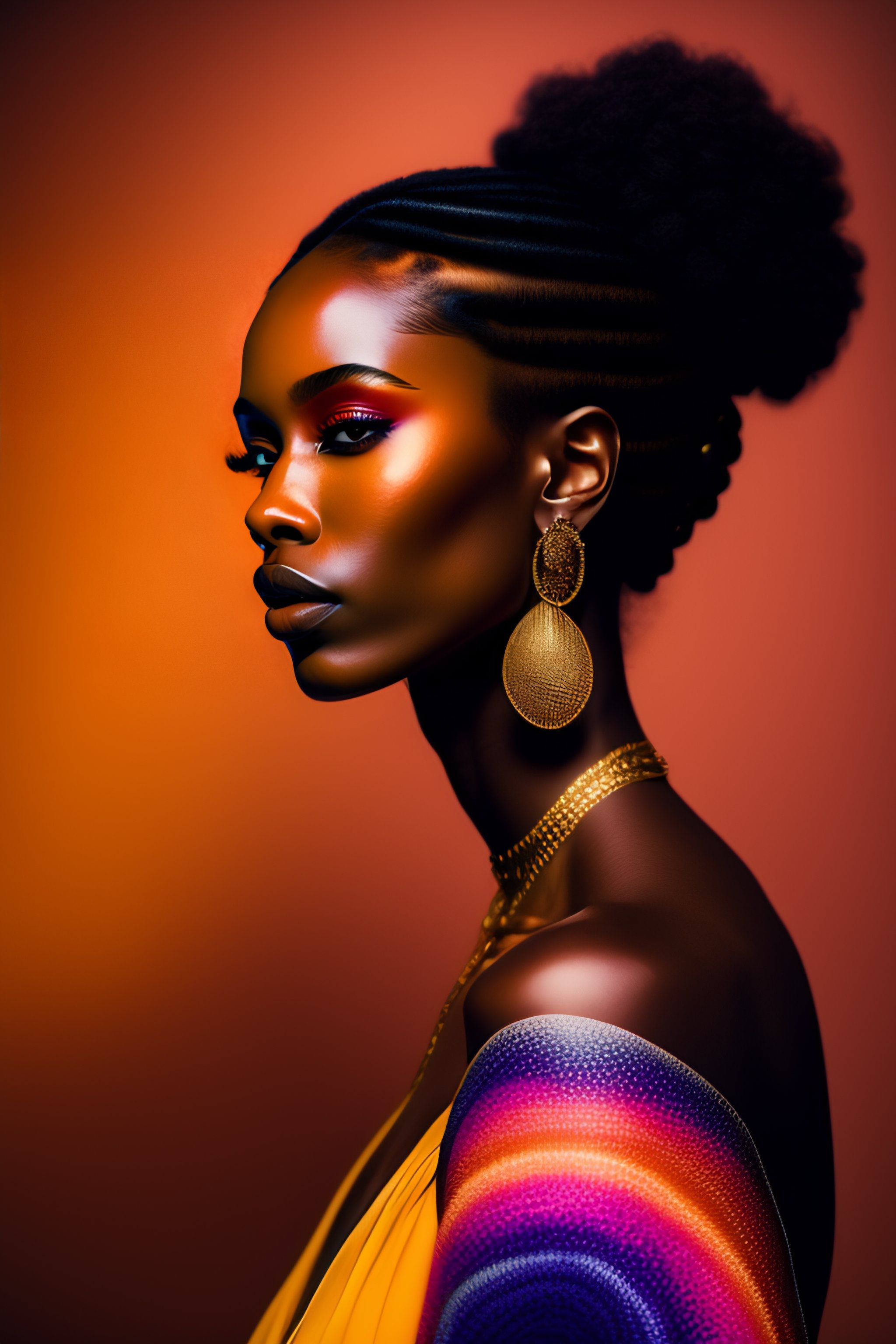 African American Natural Hair Drawings