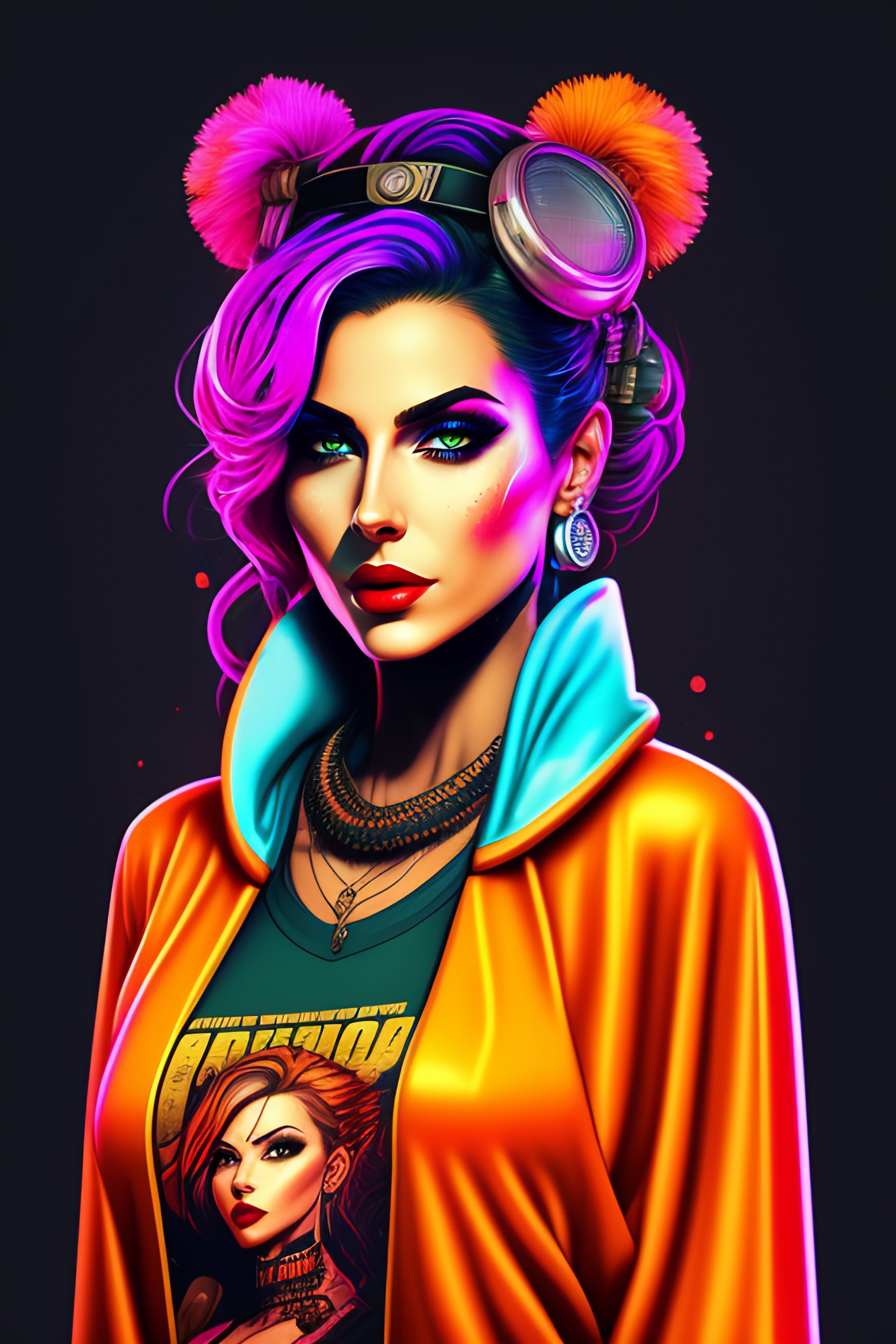 Lexica - An anthropomorphic beautiful female borderlands 3 psycho ...