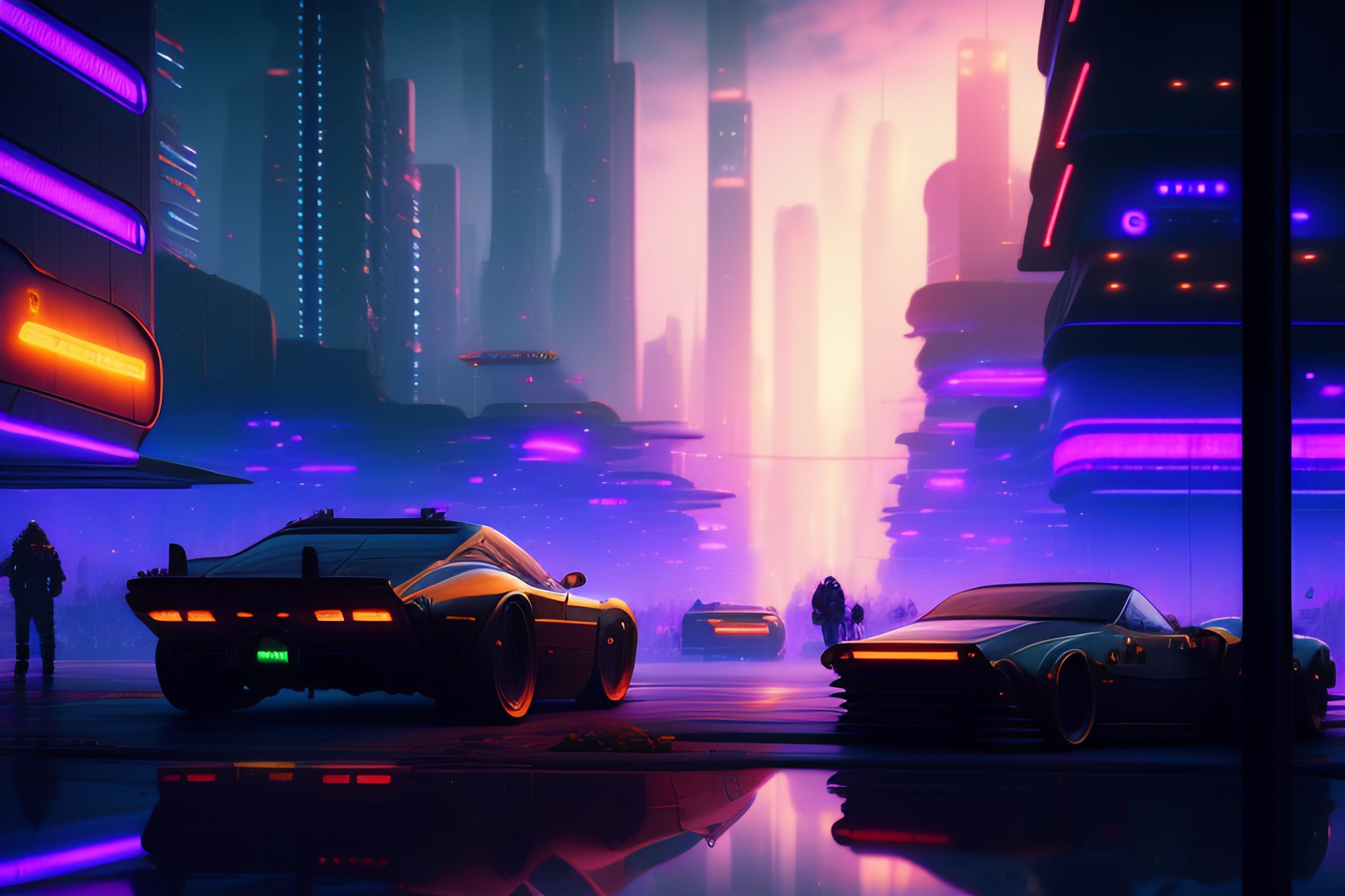 Lexica - Gang cyberpunk realist nightcity