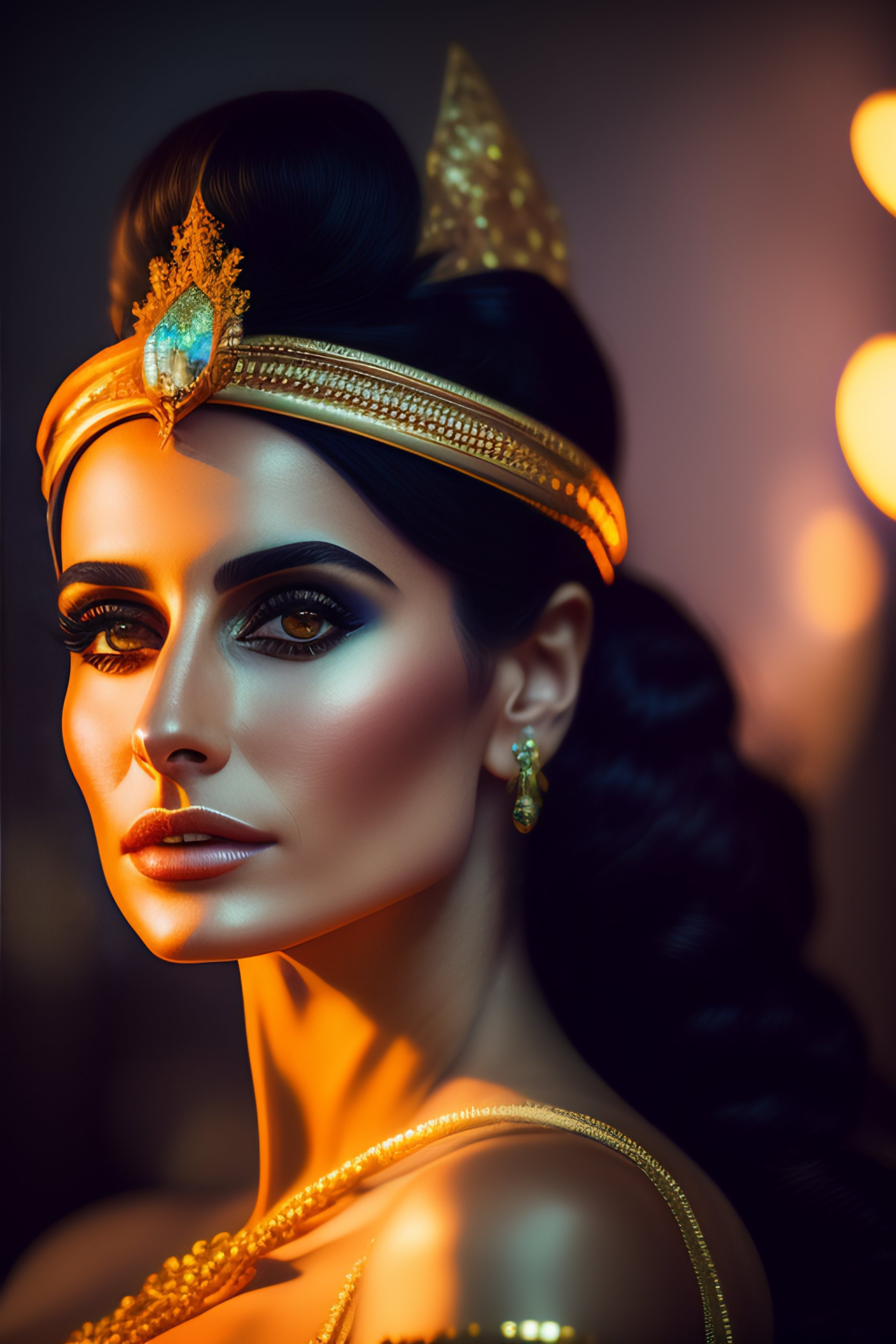 Lexica - Penelope Cruz as Fairy in clothing and headdress, Tom Bagshaw ...