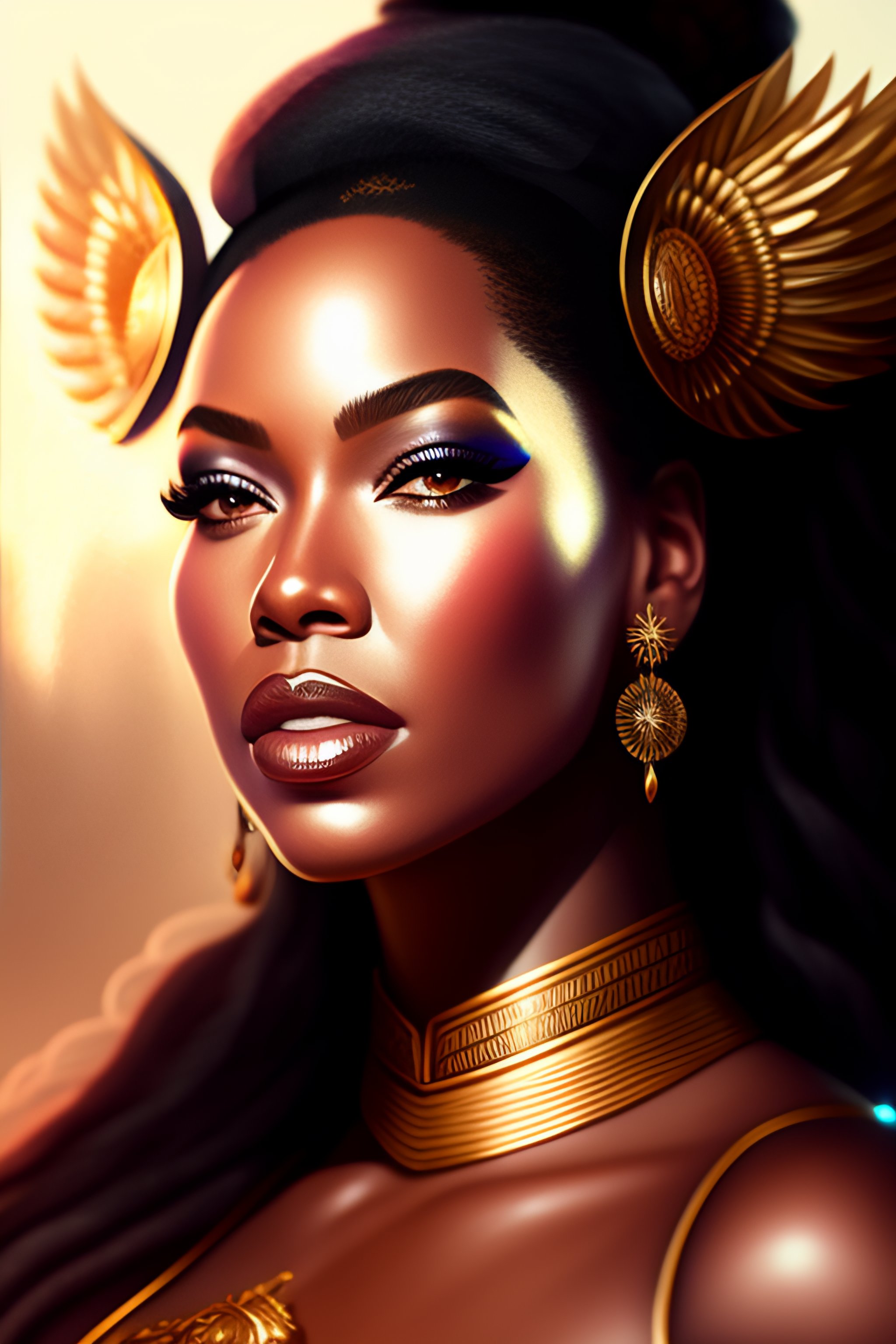 Lexica - Beyonce as an amazon valkyrie athena, d & d, fantasy, portrait ...