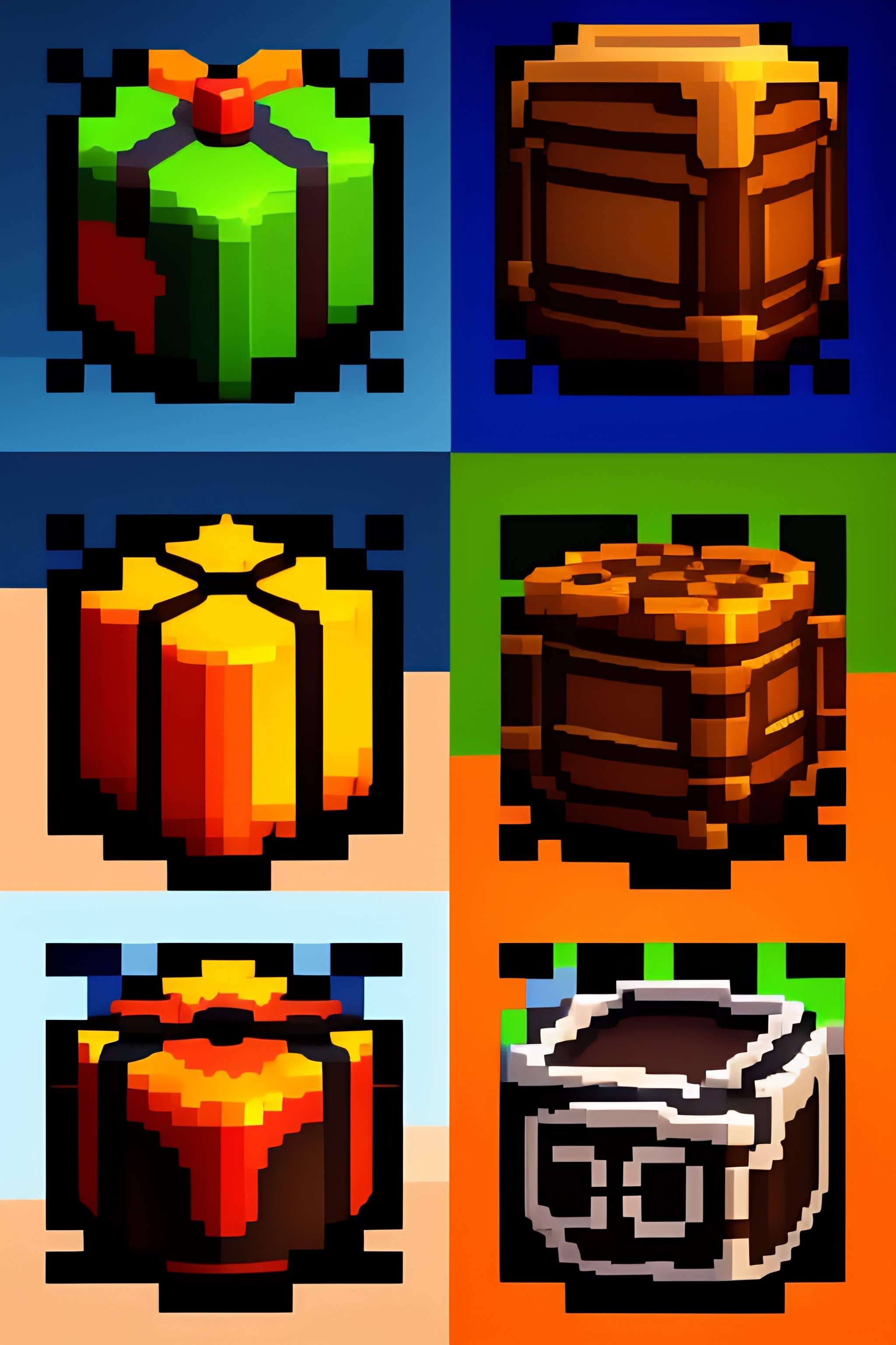 Lexica - Icons for dungeon and dragons game sprite sheet