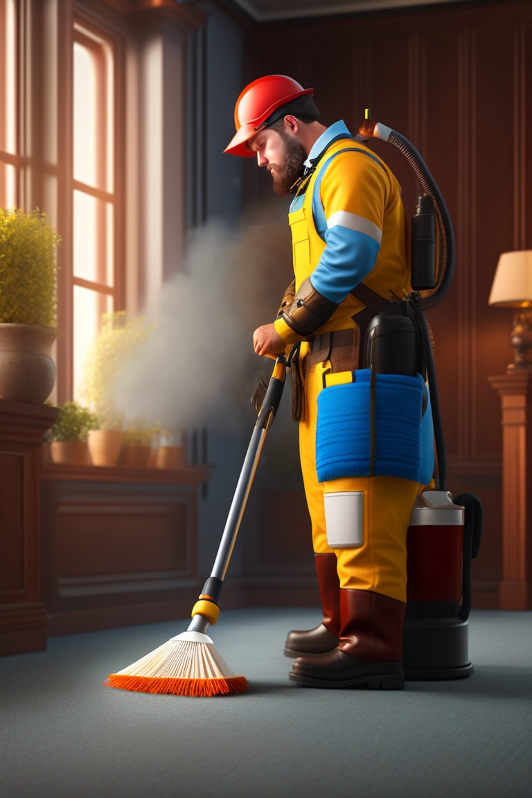 Lexica - A picture of a cleaning worker with a floor and carpet ...
