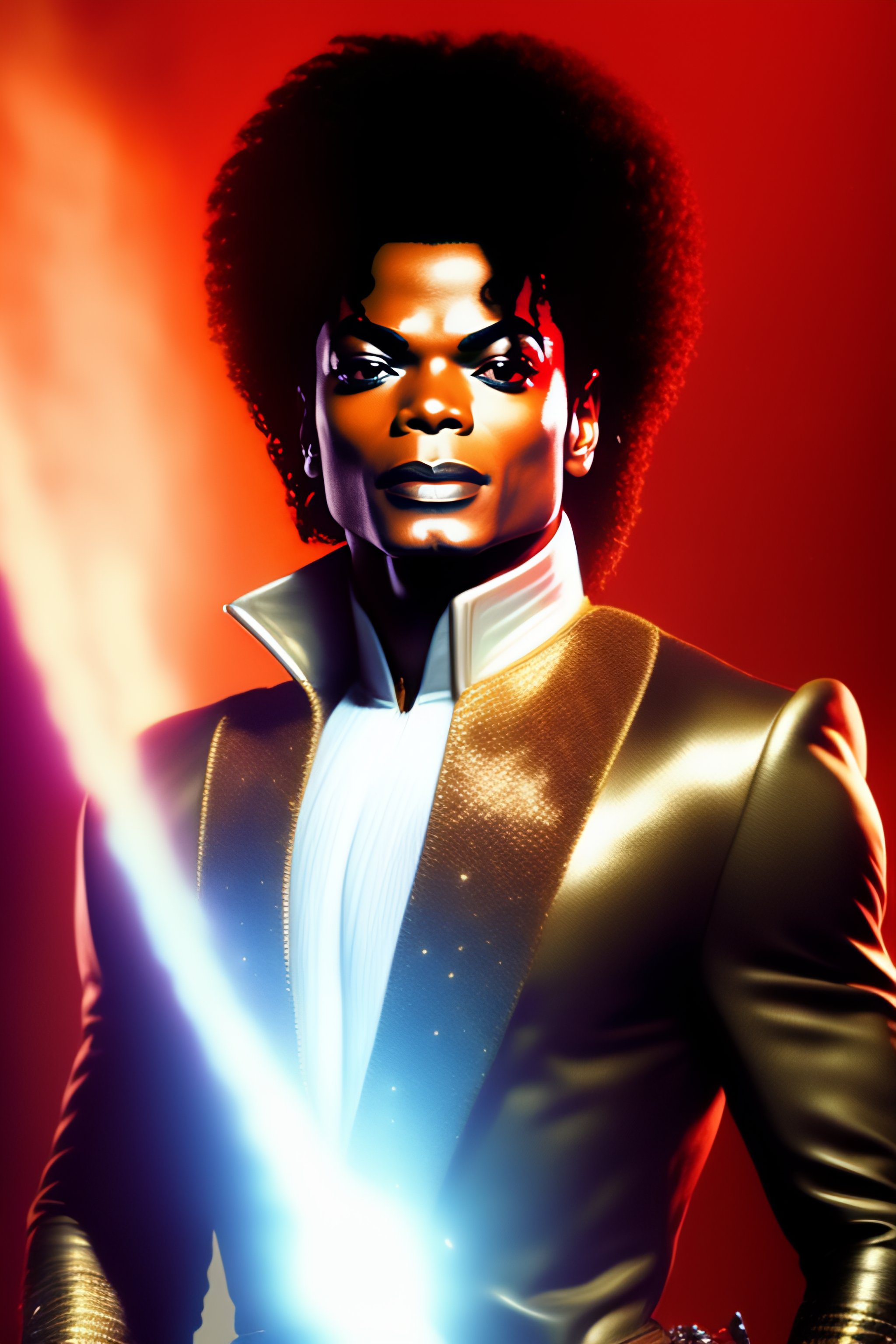 Lexica - Michael Jackson Super Saiyan