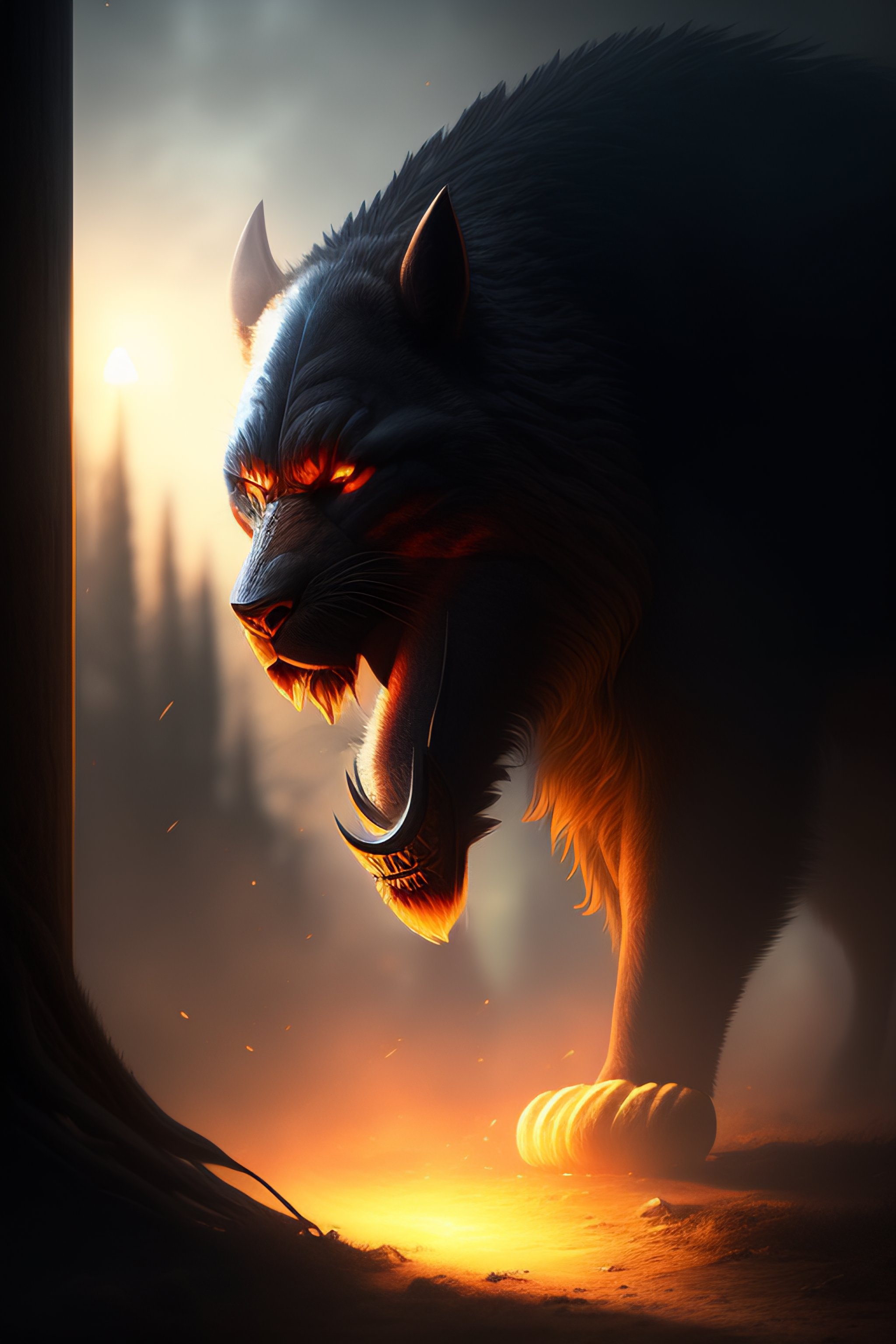 Lexica - A terrifying beast in the shadows