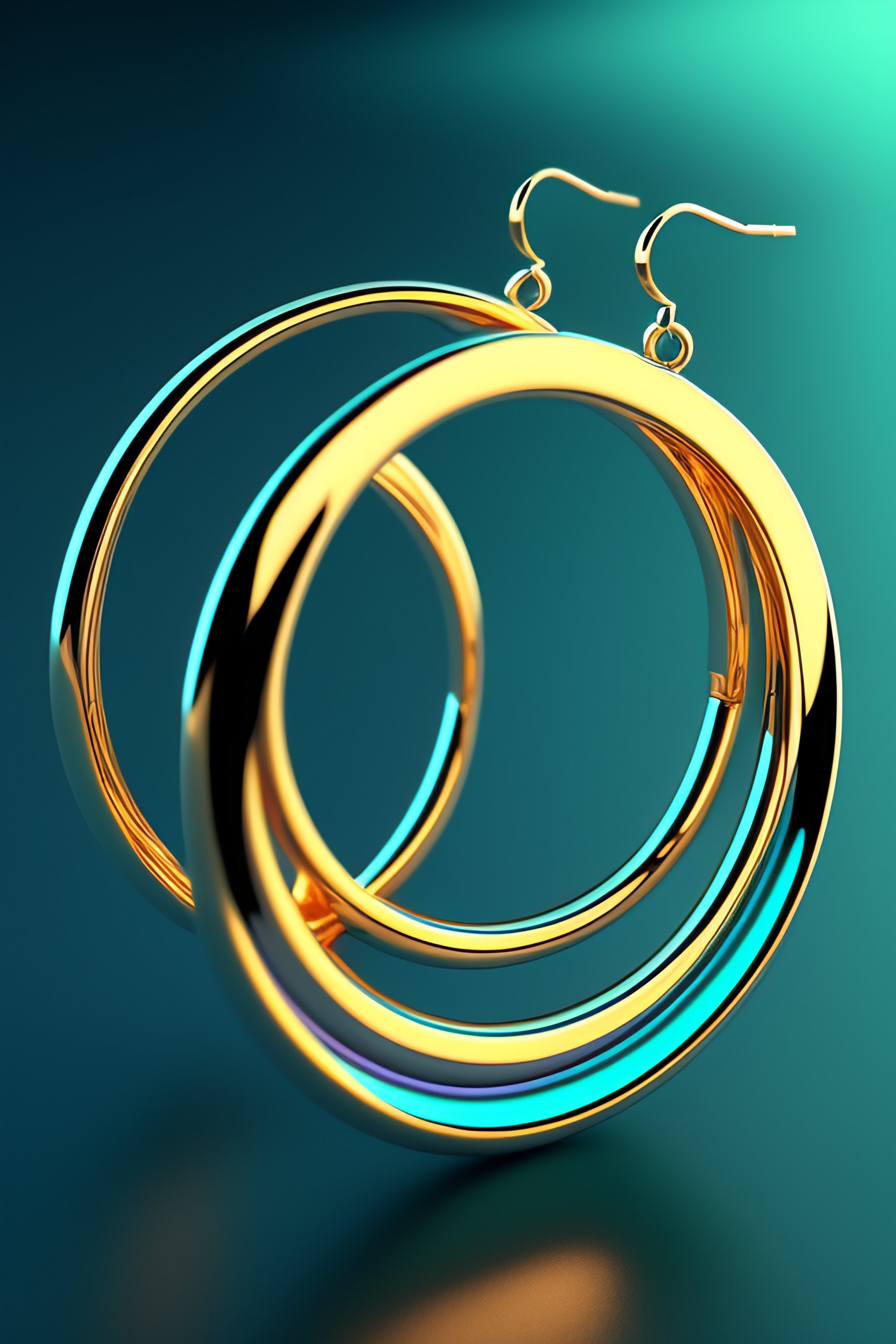 Lexica - Hyper detailed minimalistic rocky hoop earring design, jewelry ...